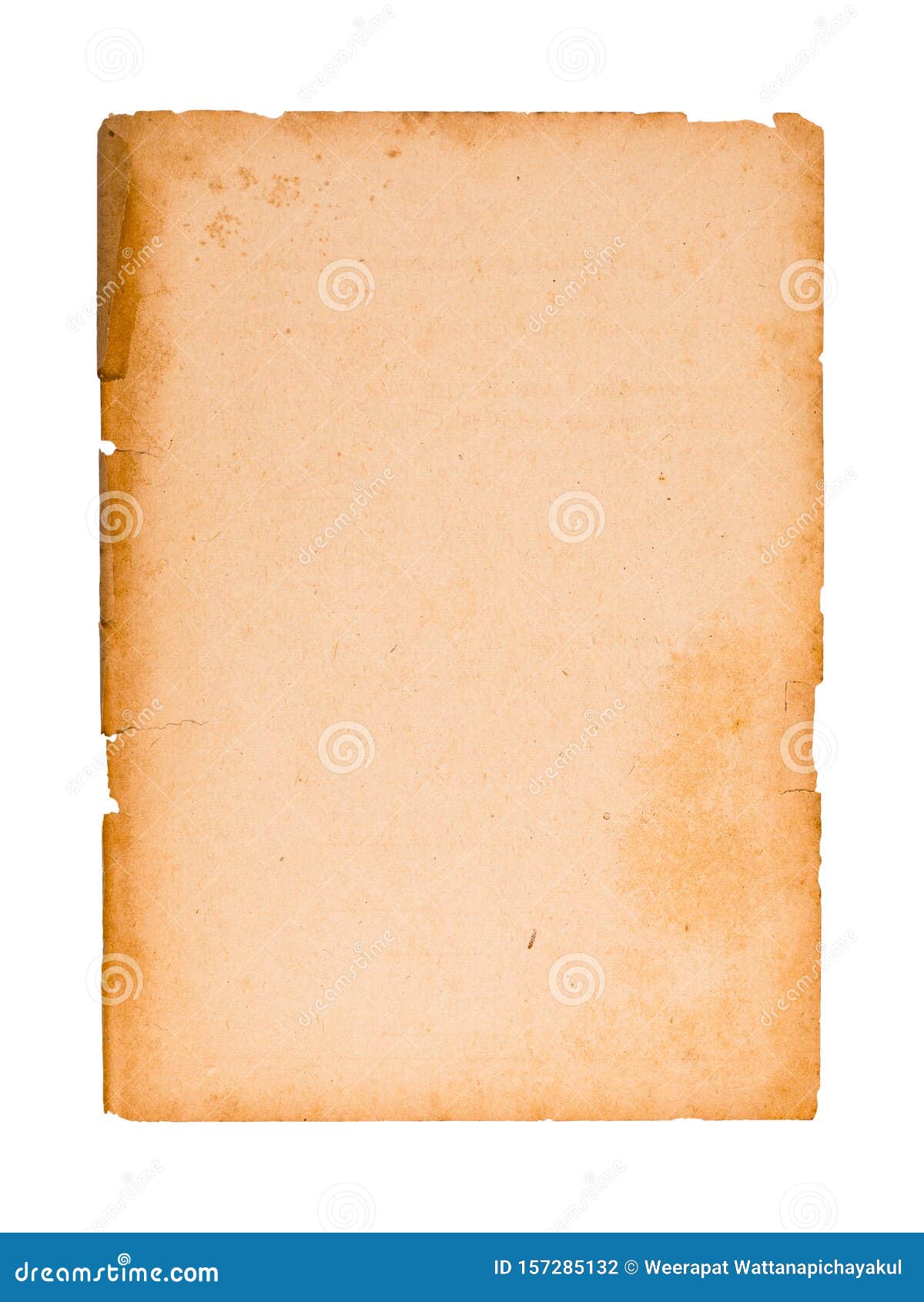 Yellowed Paper Texture stock photo. Image of bulletin - 157285132