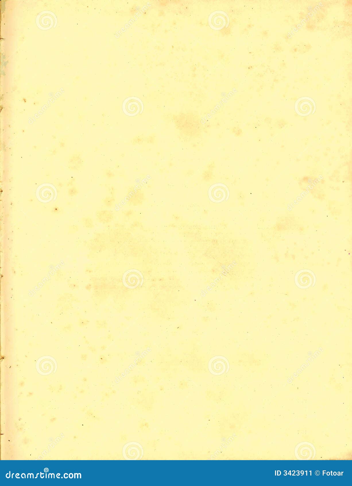 Yellowed Sheet of an Old Book Stock Illustration - Illustration of ...