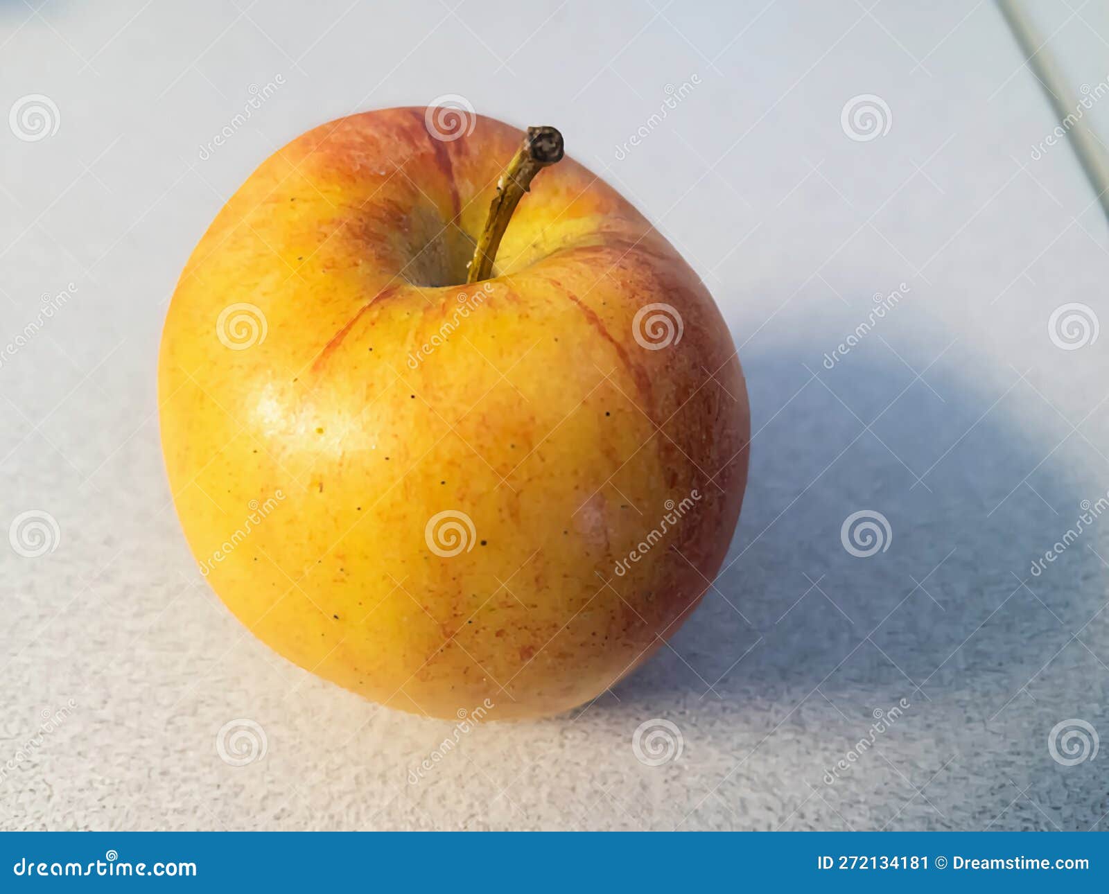 Yellowish red gala apple stock image. Image of yellowish - 272134181