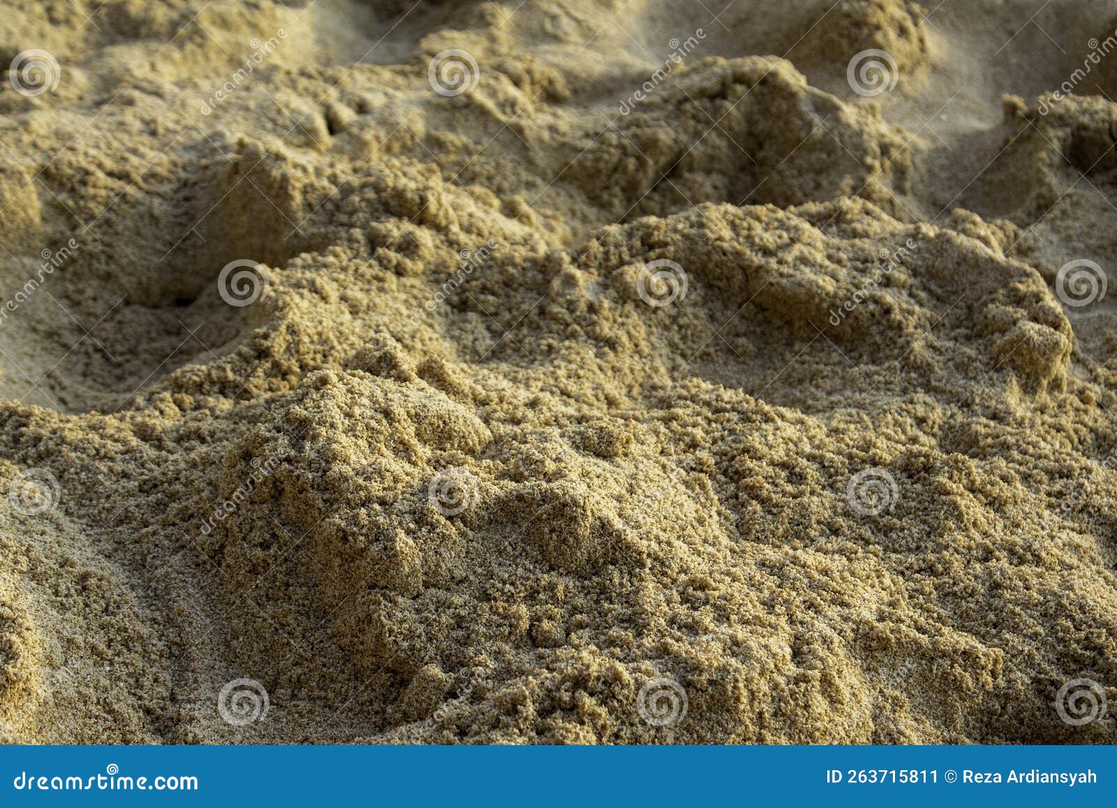 Yellowish White Sand Beach Bright and Attractive White Sand Beach Stock ...