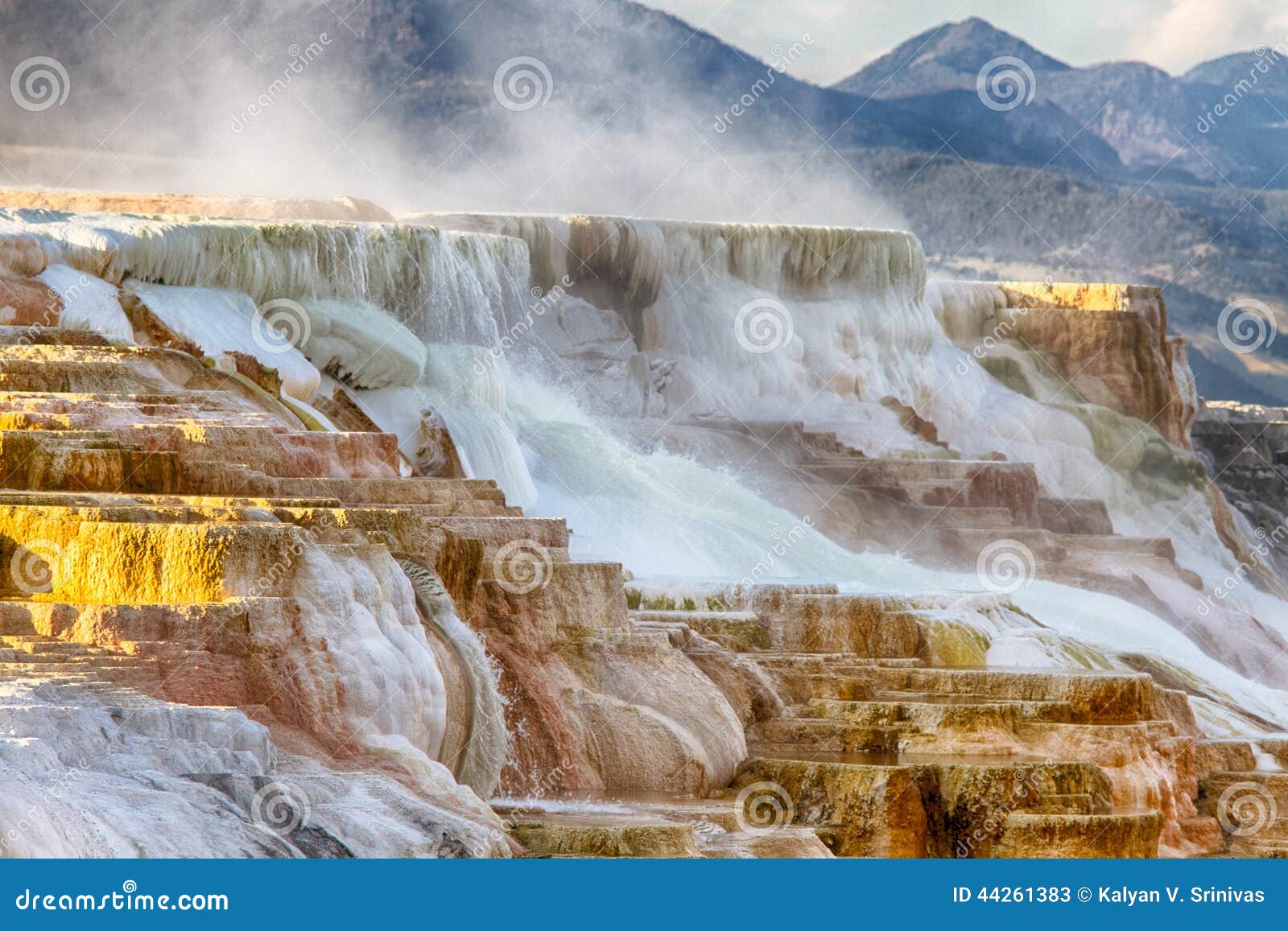 Yellowstone National Park stock image. Image of freezing - 44261383