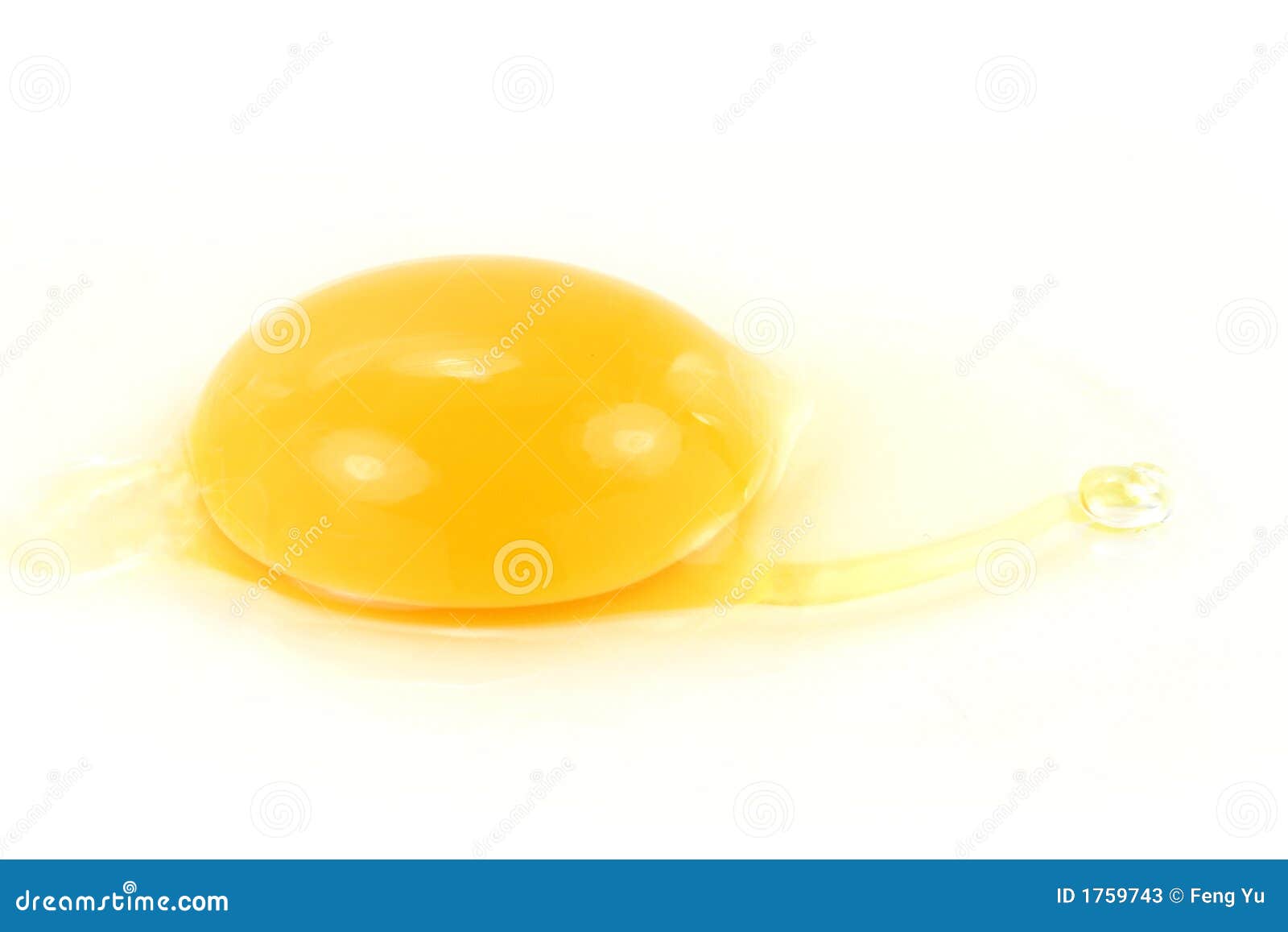 Yema de huevo imagen de archivo. Imagen de amarillo, yolk - 1759743