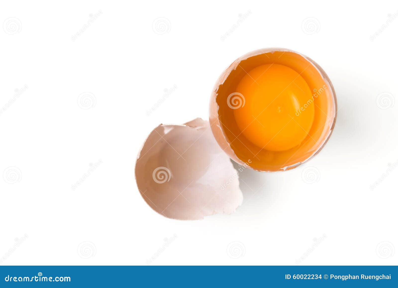 Yema de huevo foto de archivo. Imagen de macro, alimento - 60022234