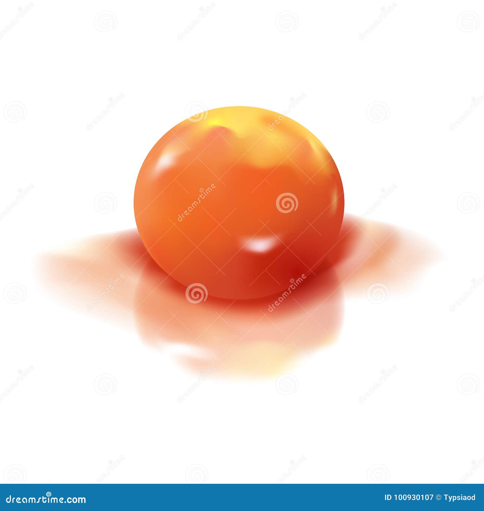 Yema de huevo salada ilustración del vector. Ilustración de cocina ...