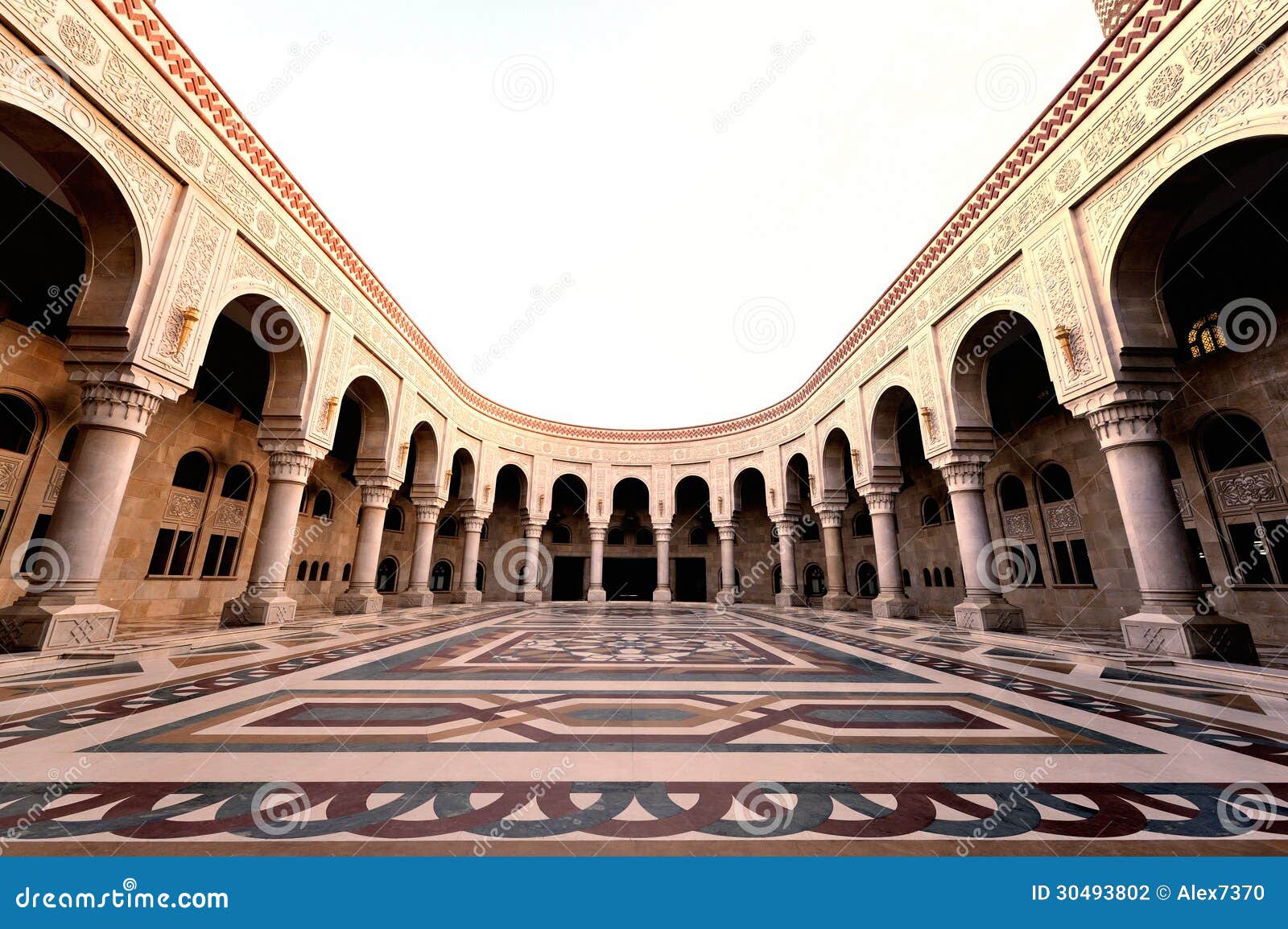 Yemen. Sanaa. Saleh mosque stock photo. Image of interior - 30493802
