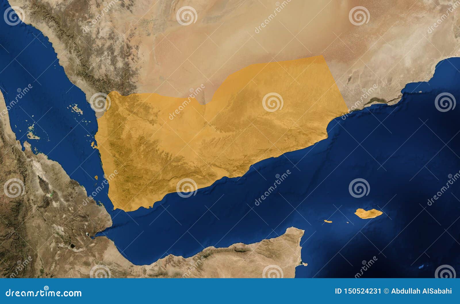 Yemn Map, Saudi Map, Red Sea, Aden Sea, Aden Gulf Stock Image - Image ...