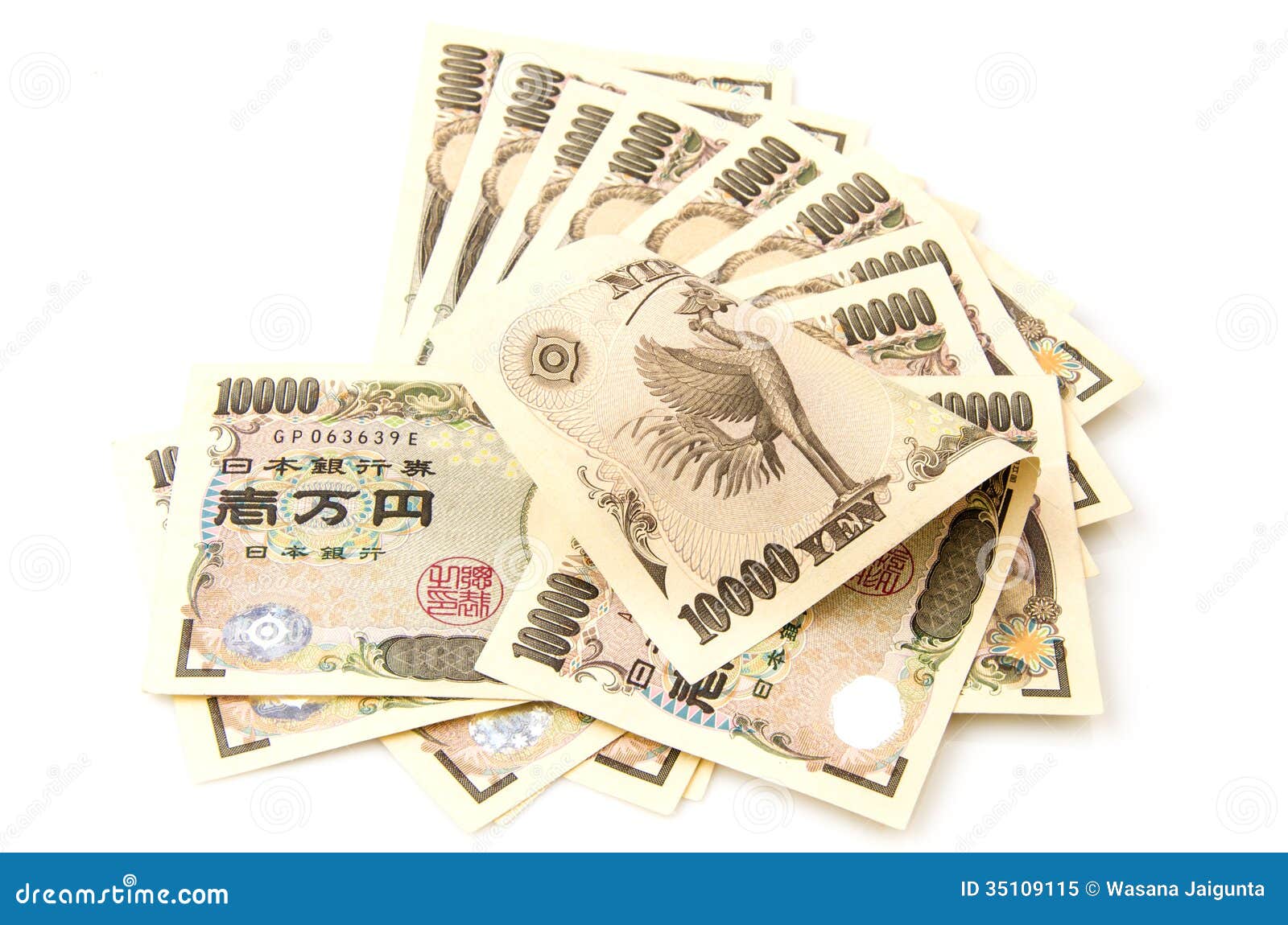 Yen stock image. Image of banknotes, loans, auction, foreign - 35109115