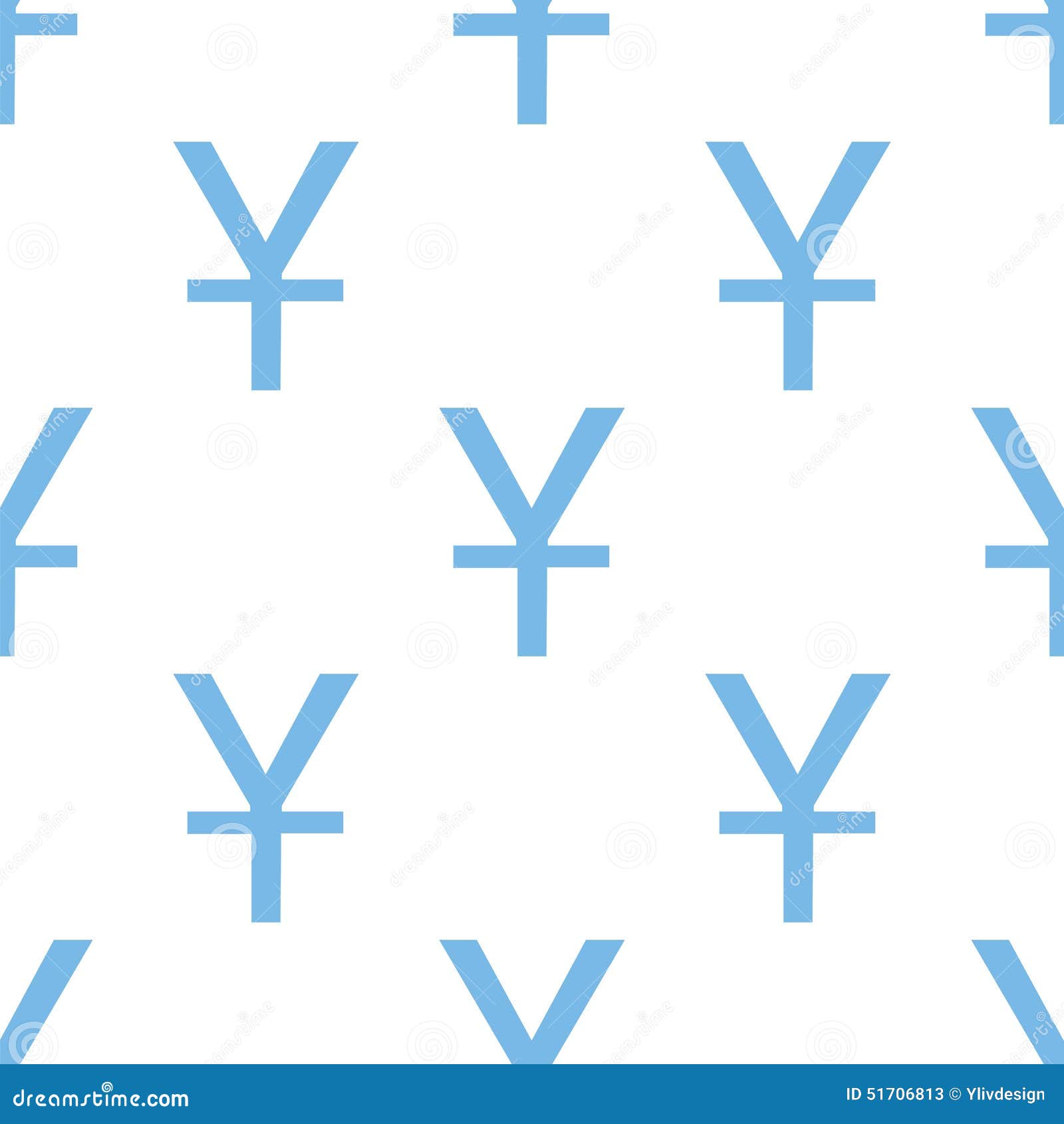 Yen seamless pattern stock vector. Illustration of finance - 51706813