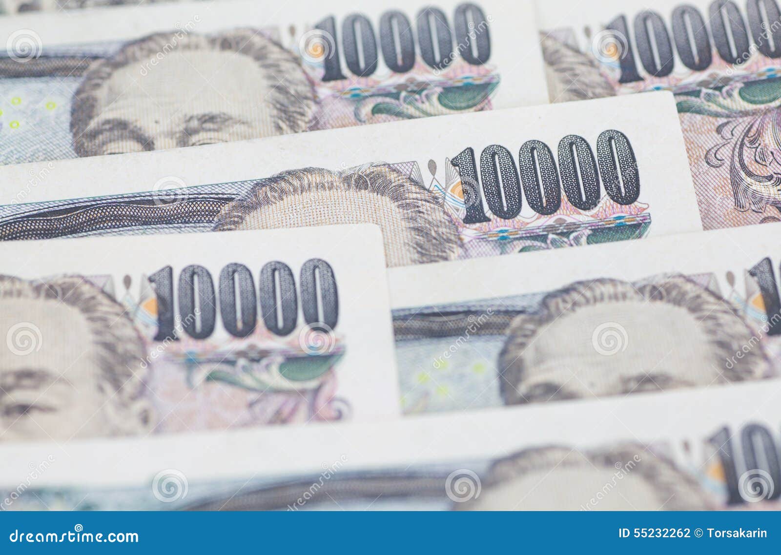 Yenes Japoneses De La Moneda Foto de archivo - Imagen de billete ...
