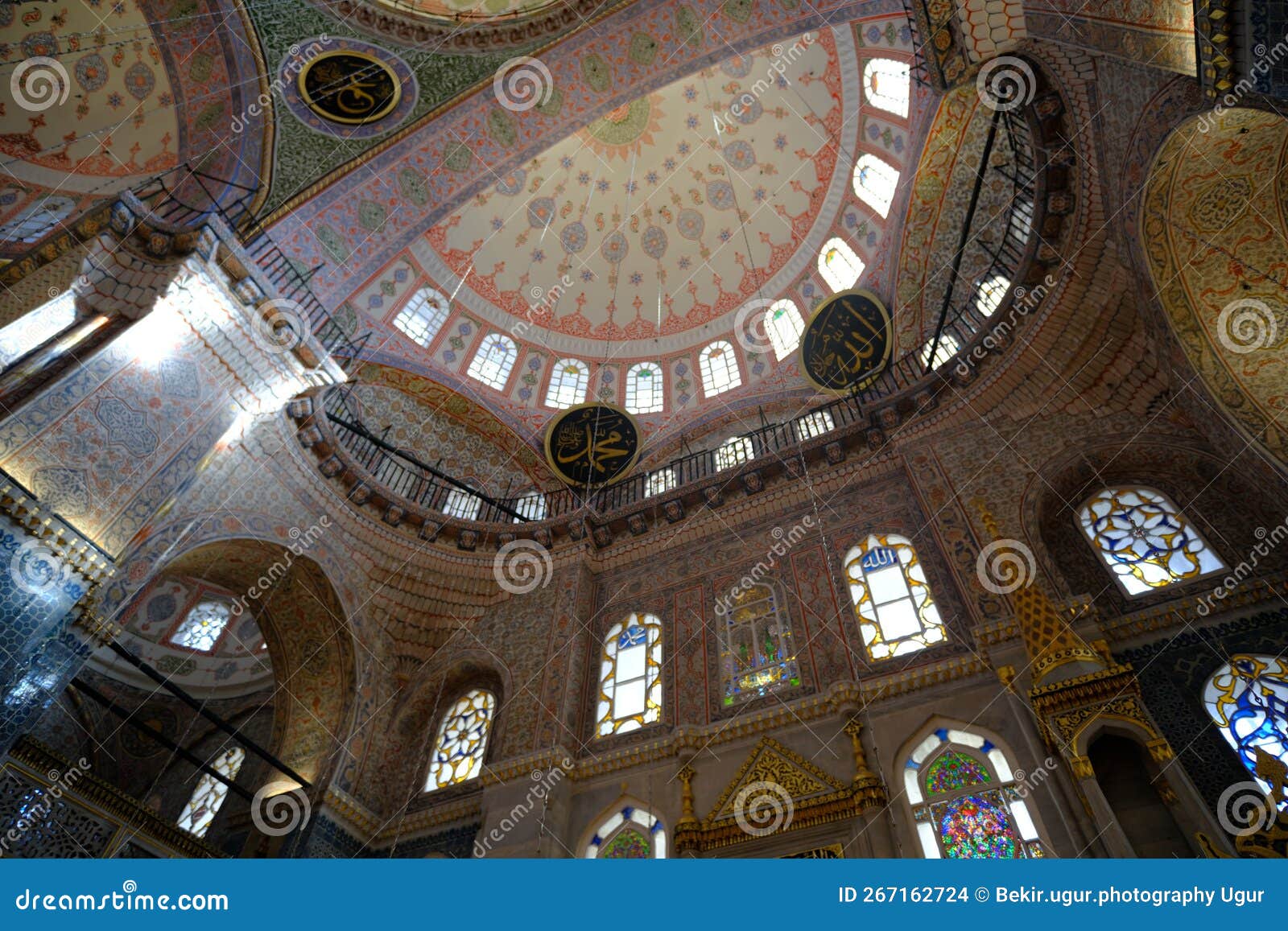 Yeni Cami Mosque INew Mosque N Istanbul. Editorial Stock Image - Image ...
