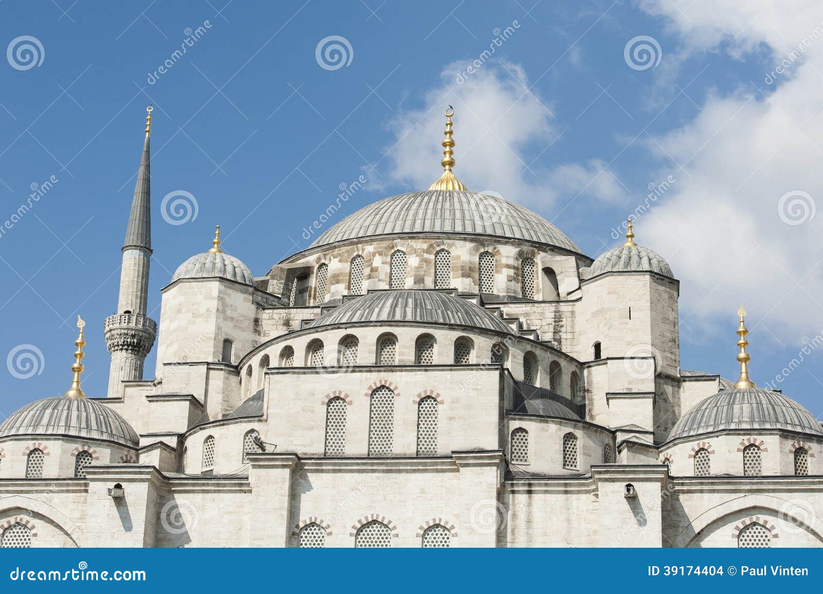Yeni Cami New Mosque in Istanbul Stock Photo - Image of landmark ...