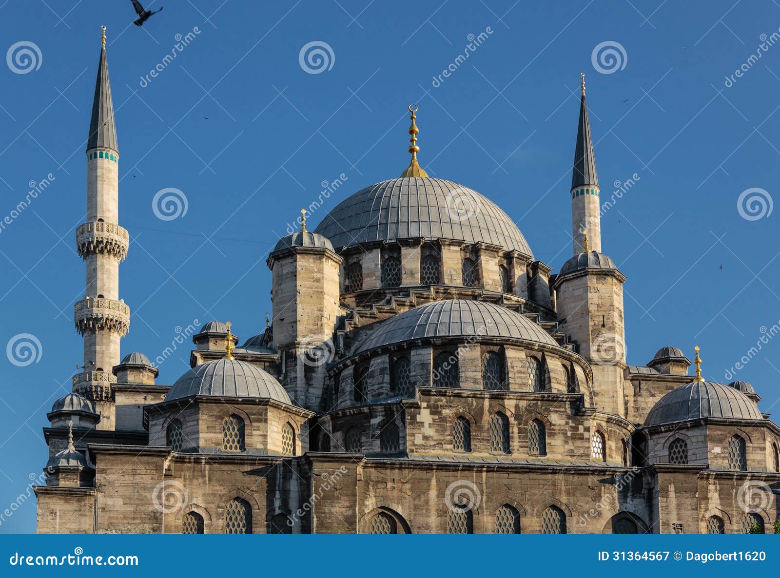 Yeni Camii (New Mosque) - Istanbul Stock Image - Image of landmark ...