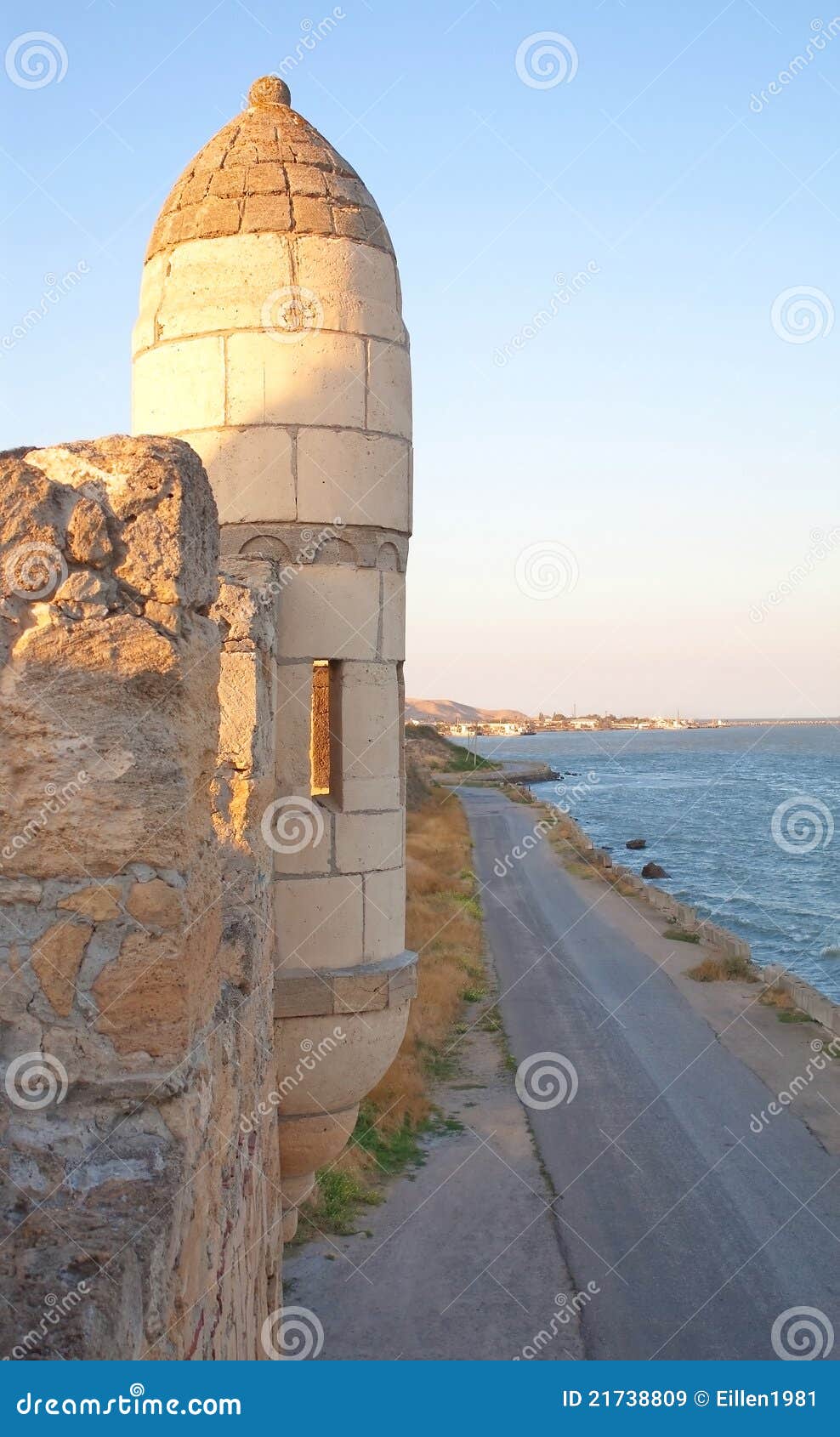 Yeni-Kale, Ancient Fortress in Kerch, Close Up Stock Image - Image of ...