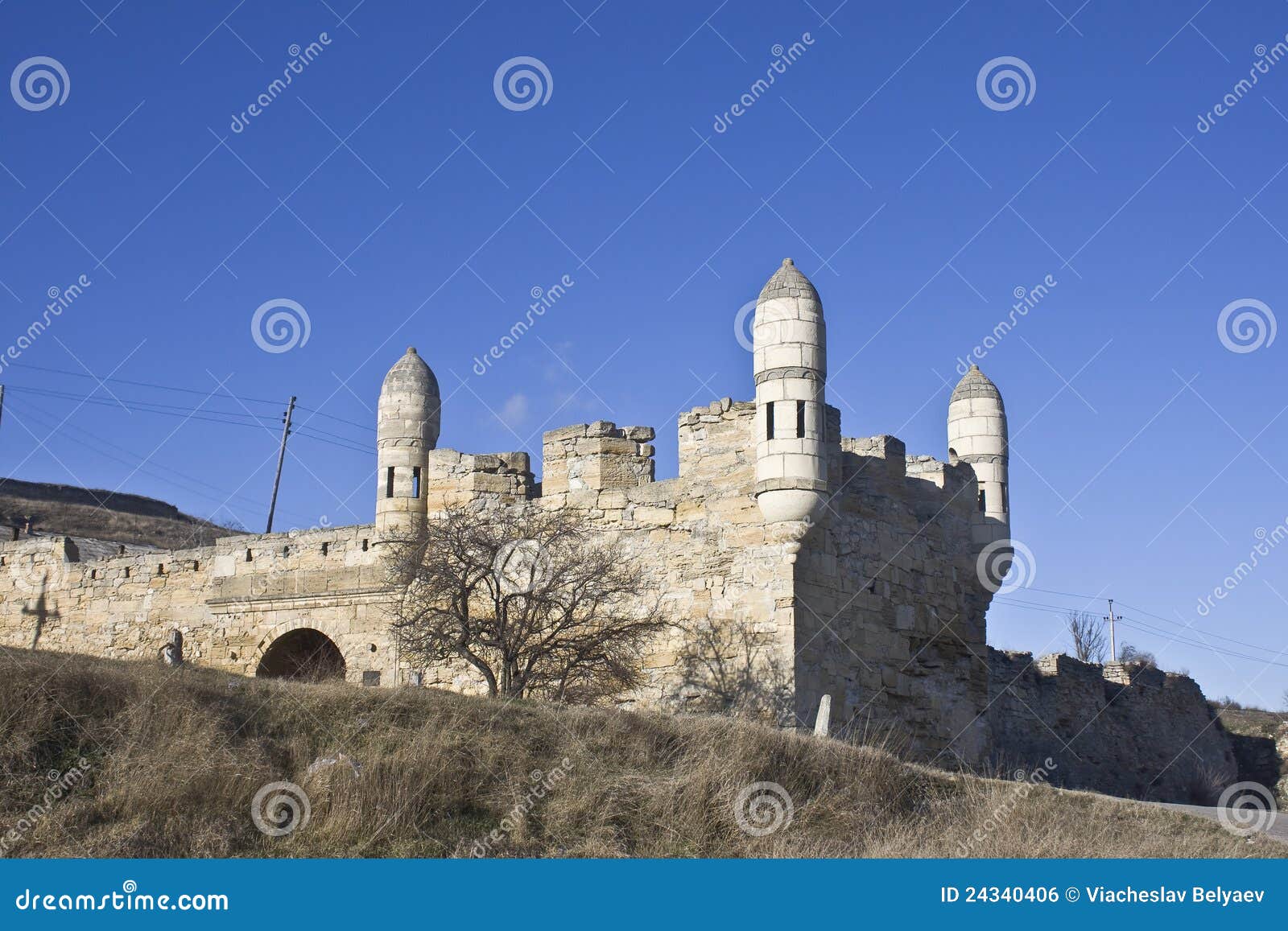 Yeni-Kale fortess stock photo. Image of yeni, kerch, crimea - 24340406