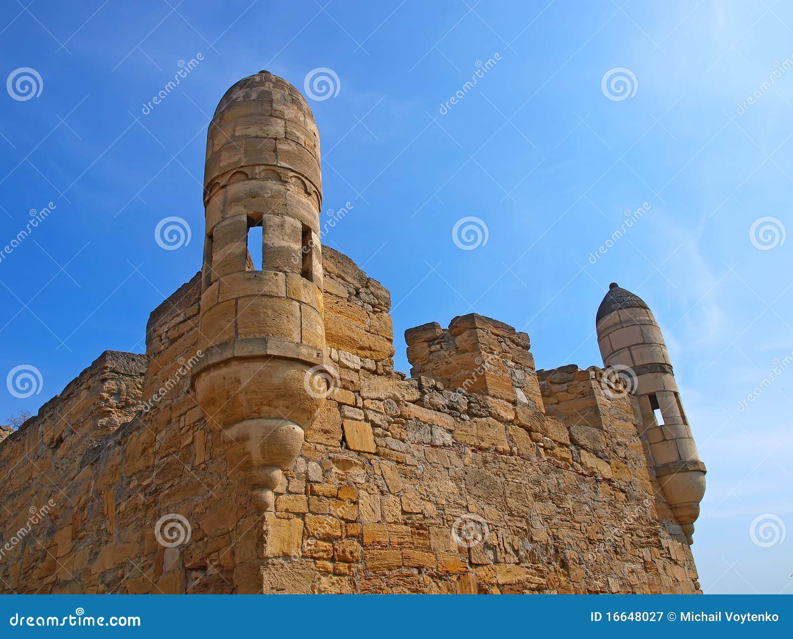 Yeni-Kale, Medieval Turkish Fortress in Kerch Stock Image - Image of ...