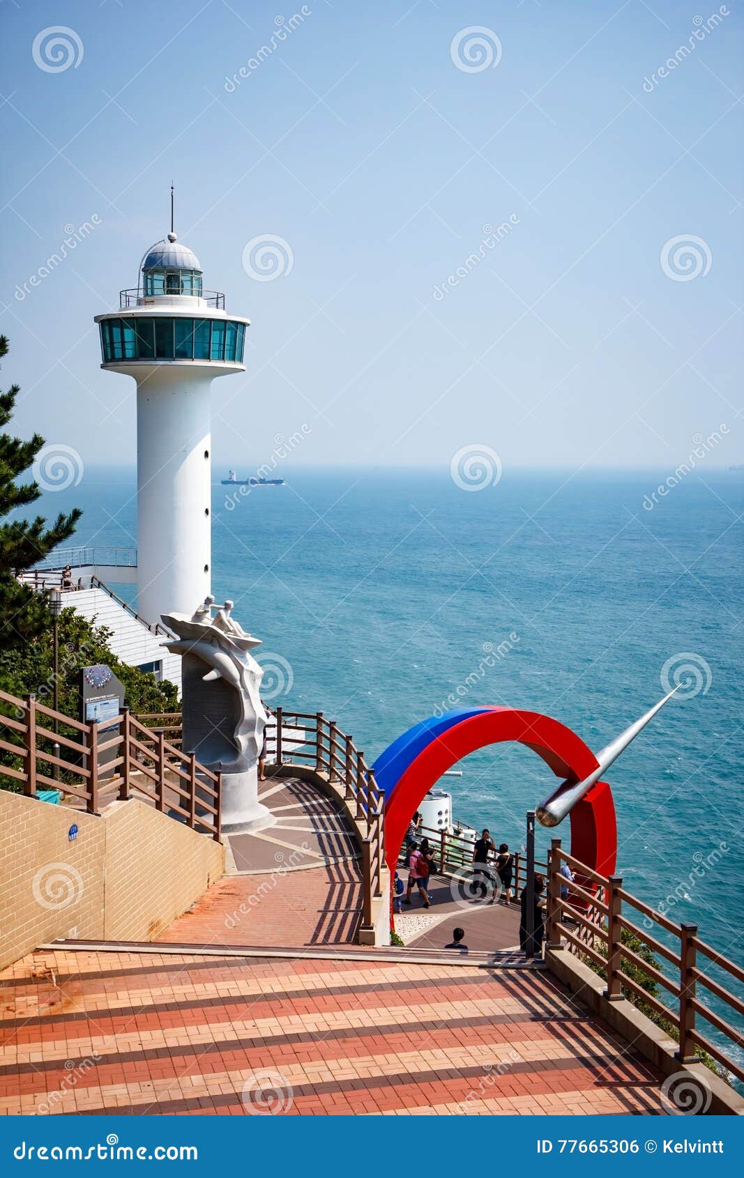 Yeongdo Lighthouse, Busan, Korea 2 Editorial Photo - Image of ...