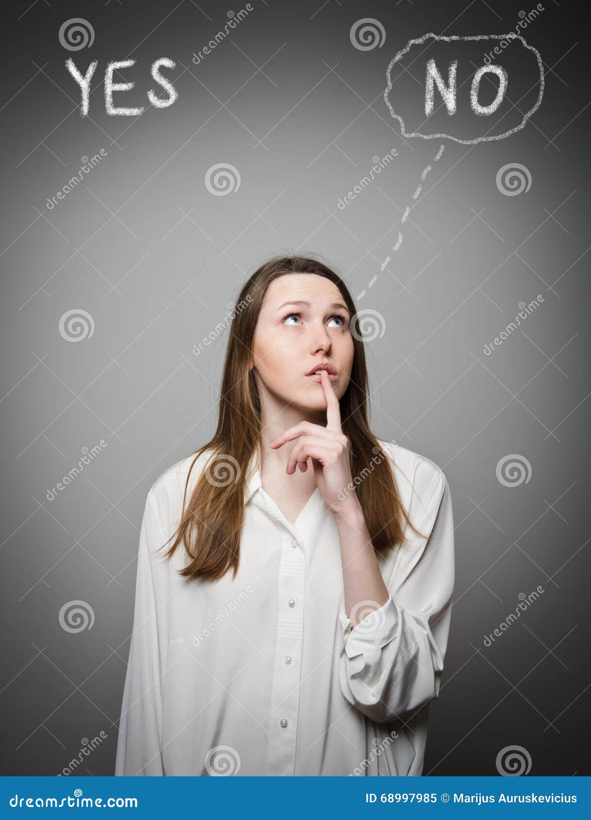 Yep concept stock image. Image of choose, asking, hesitation - 68997985