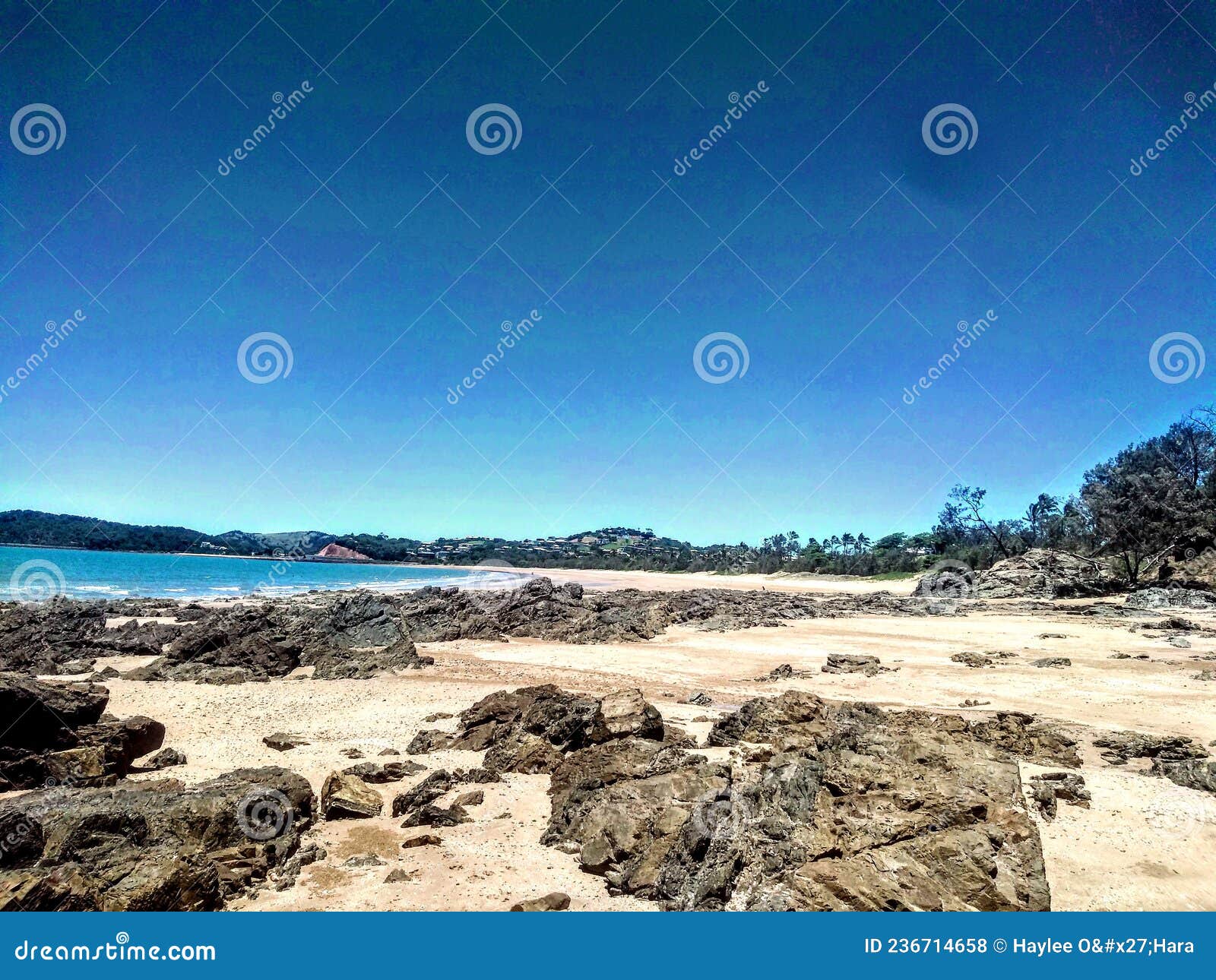 Yeppoon beach stock photo. Image of amazing, sand, yeppoon - 236714658