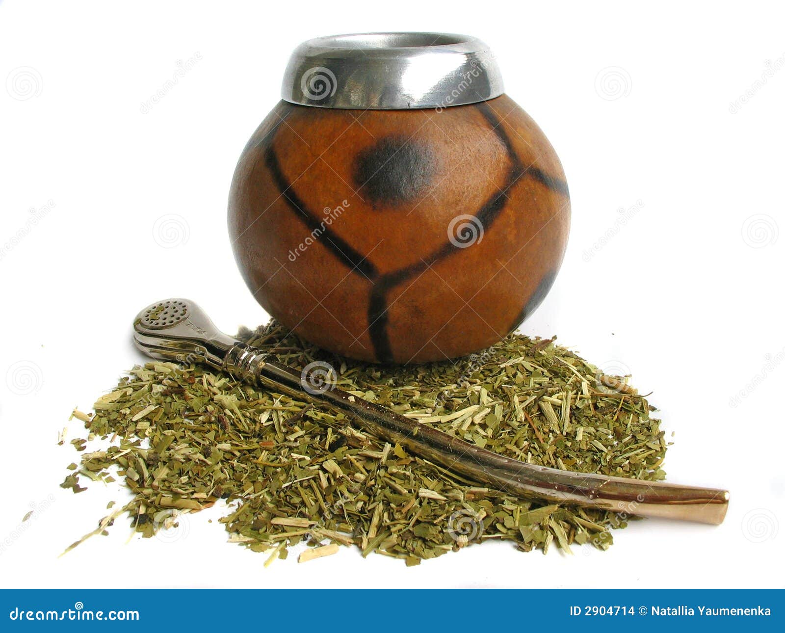 Dry Yerba Mate Leaves Royalty-Free Stock Photography | CartoonDealer ...