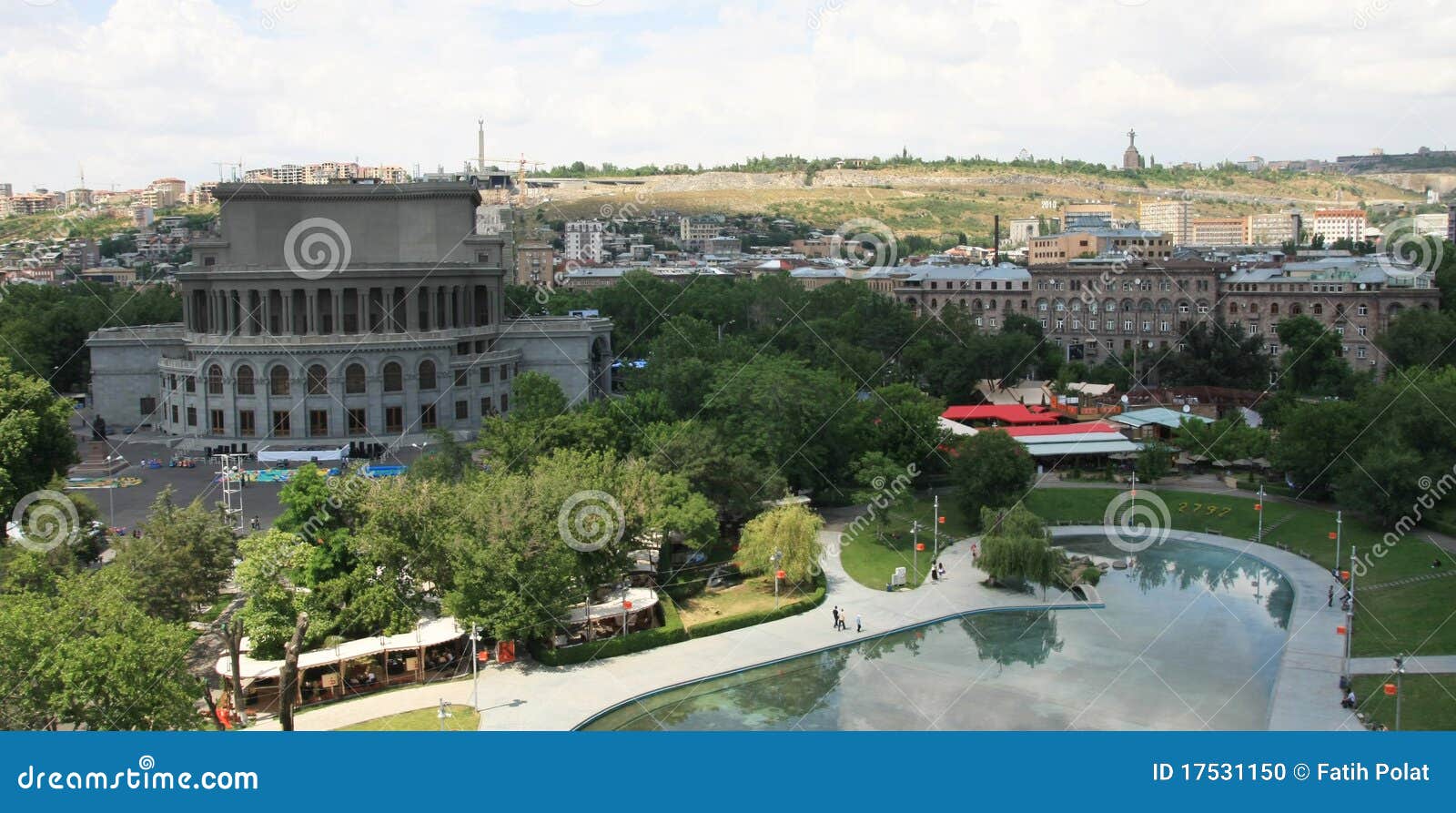 Yerevan, Armenia. stock photo. Image of nature, sculpture - 17531150