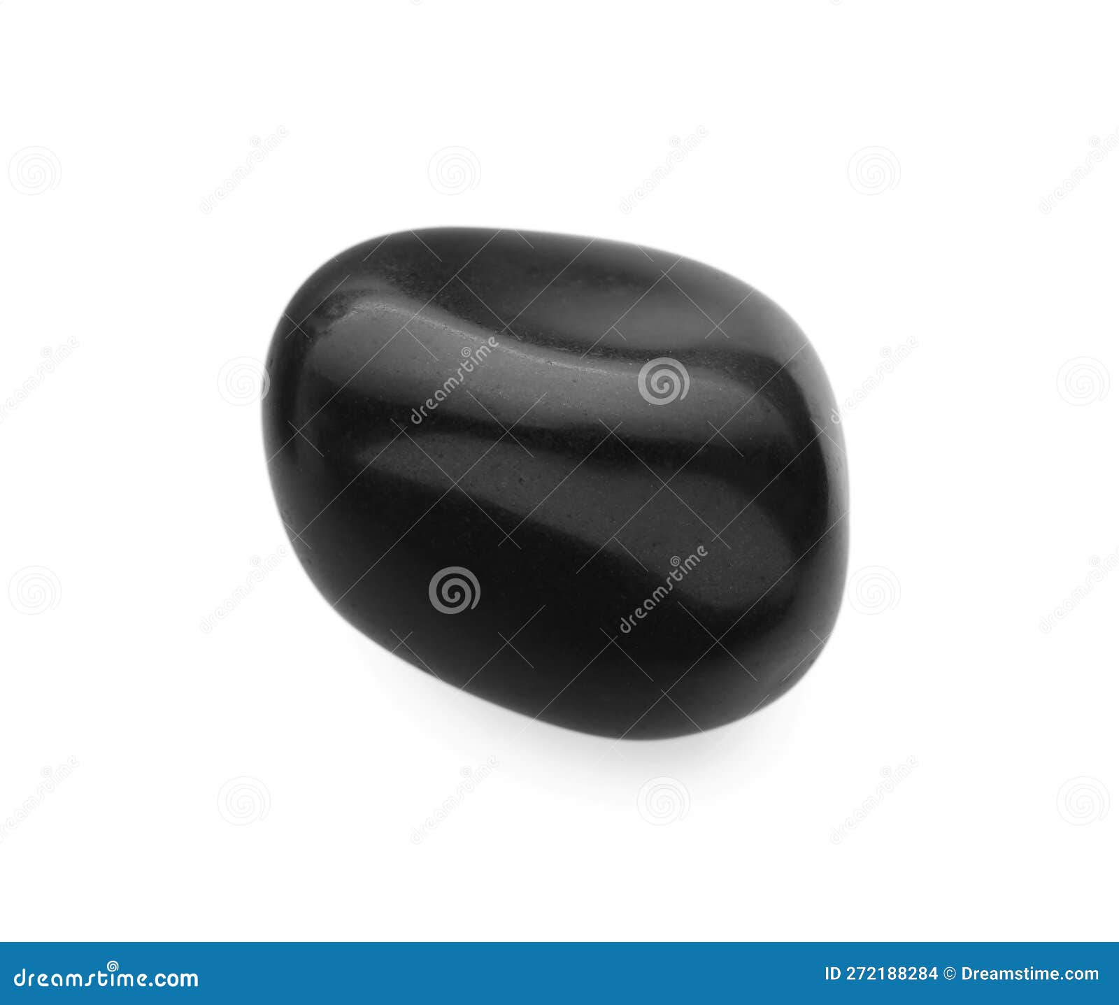 Yerro De Piedra Negra Aislado En Blanco Foto de archivo - Imagen de ...