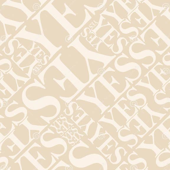 YES stock vector. Illustration of seamless, repetition - 20755497