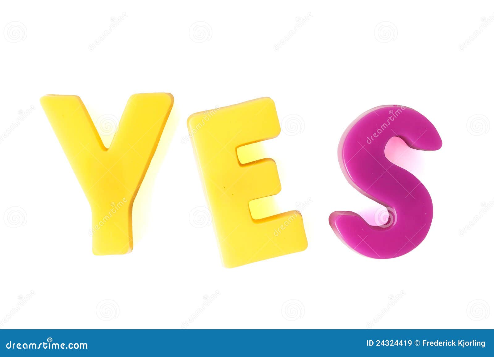 Yes stock image. Image of letters, colors, school, alphabet - 24324419