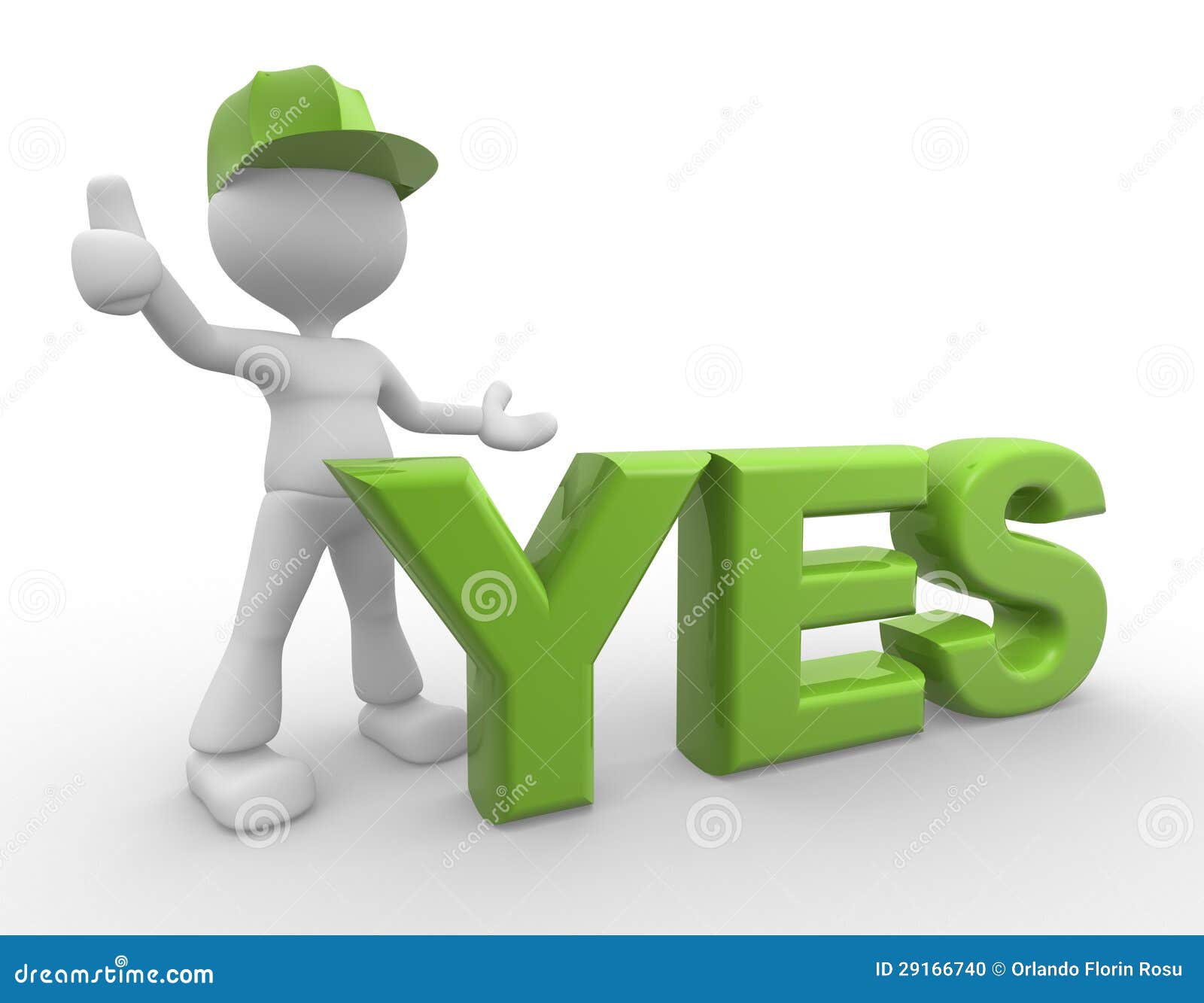 Yes stock illustration. Illustration of humorous, graphics - 29166740