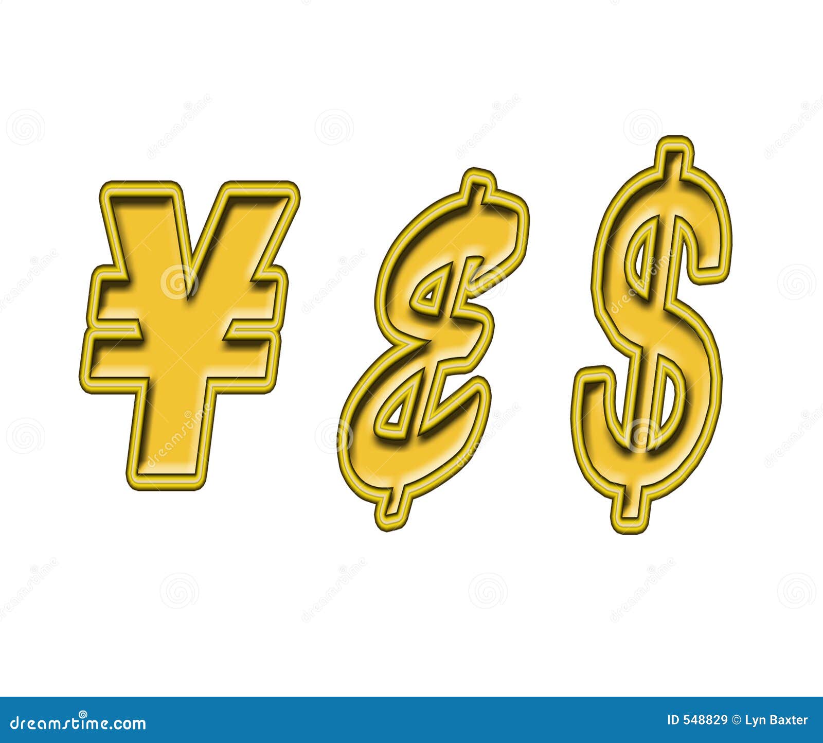 YES stock illustration. Illustration of business, gold - 548829