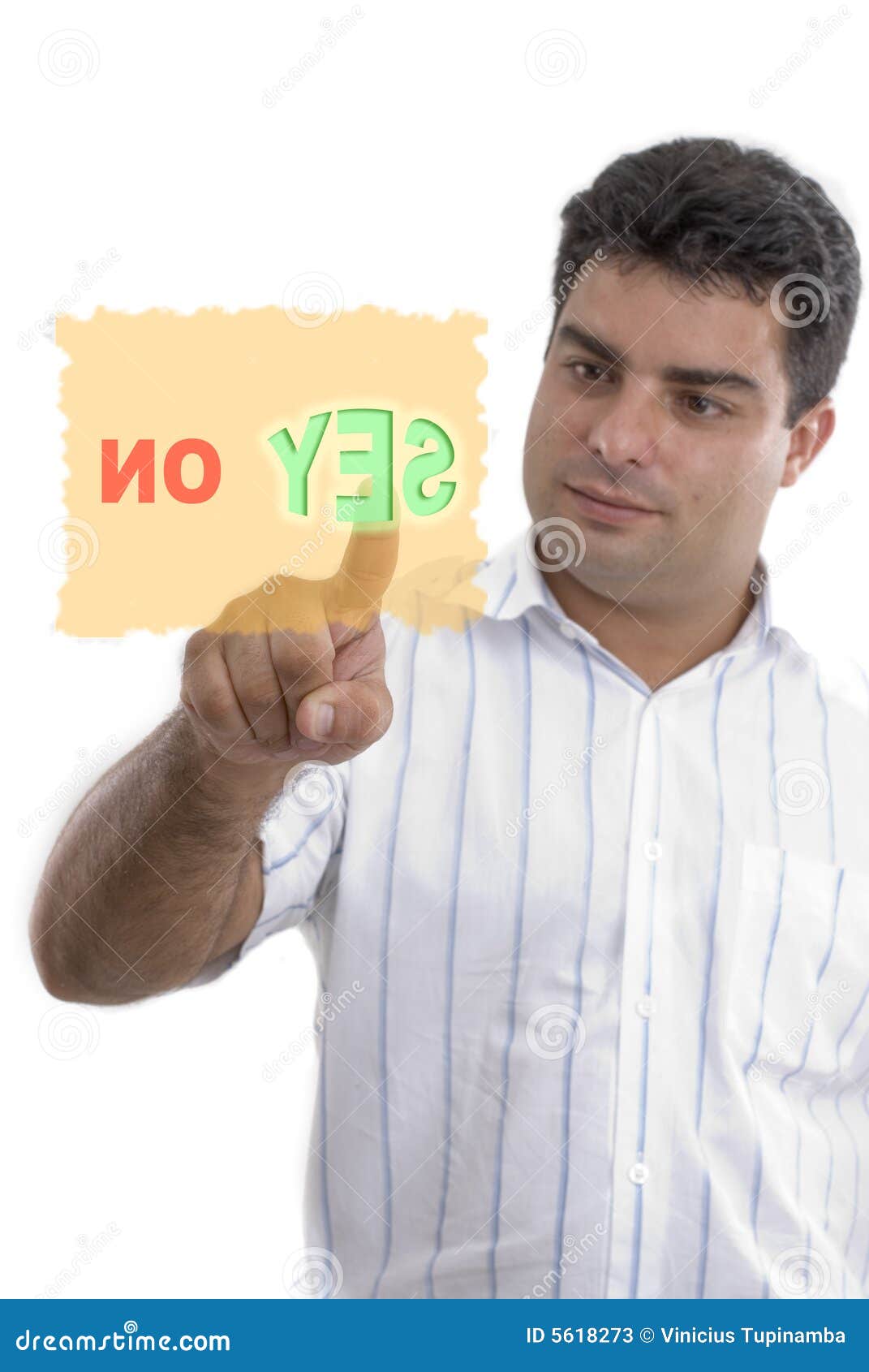 Yes stock image. Image of choose, agree, accept, voting - 5618273