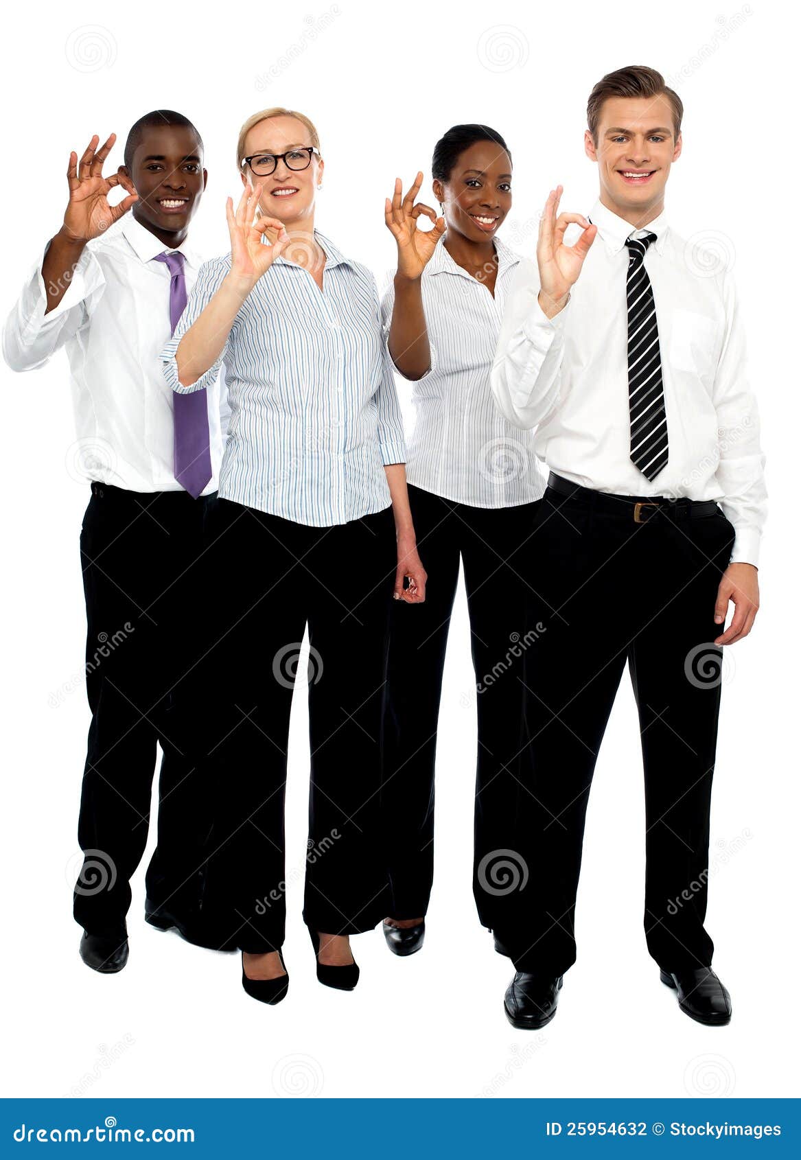 Yes, we Approve it. Great Work Done Stock Photo - Image of manager ...