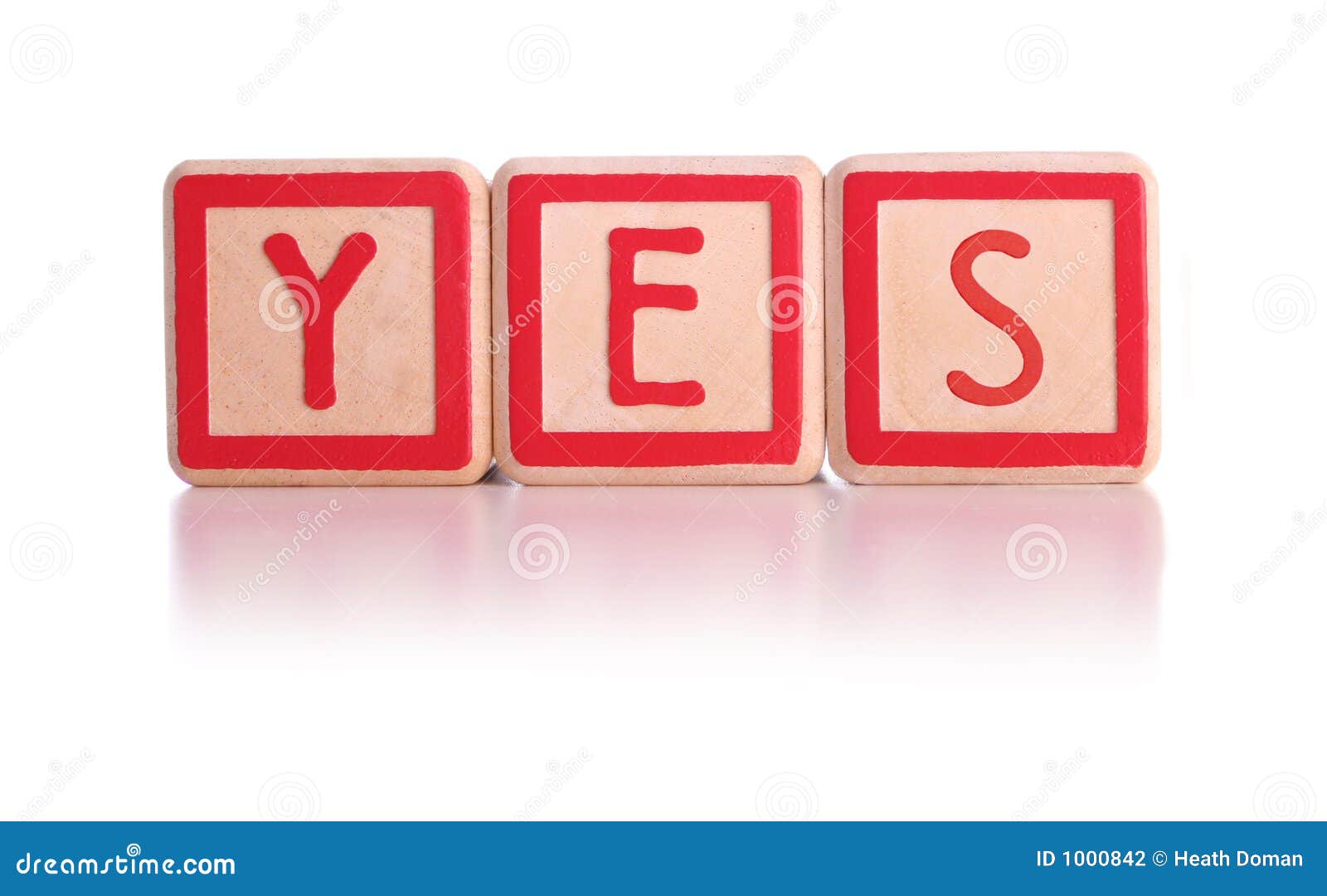 Yes blocks stock photo. Image of yeah, letter, blocks - 1000842