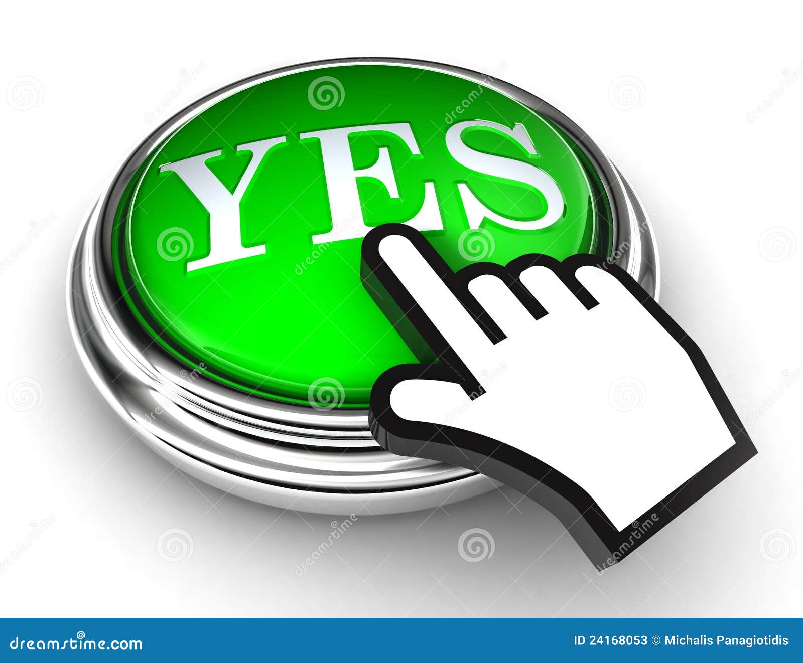 Yes Green Button Stock Illustrations – 10,451 Yes Green Button Stock ...