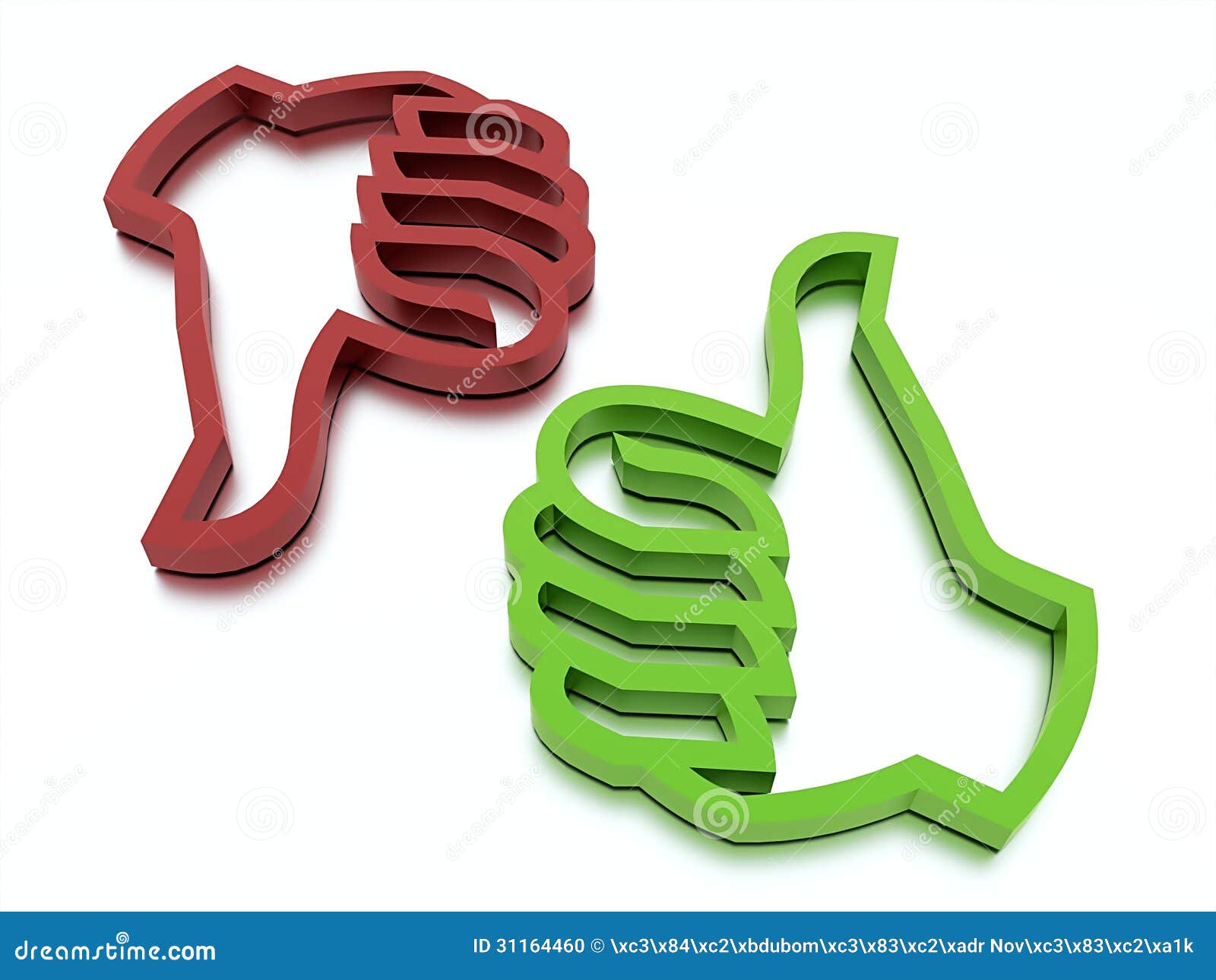 Yes hand and no stock illustration. Illustration of badge - 31164460