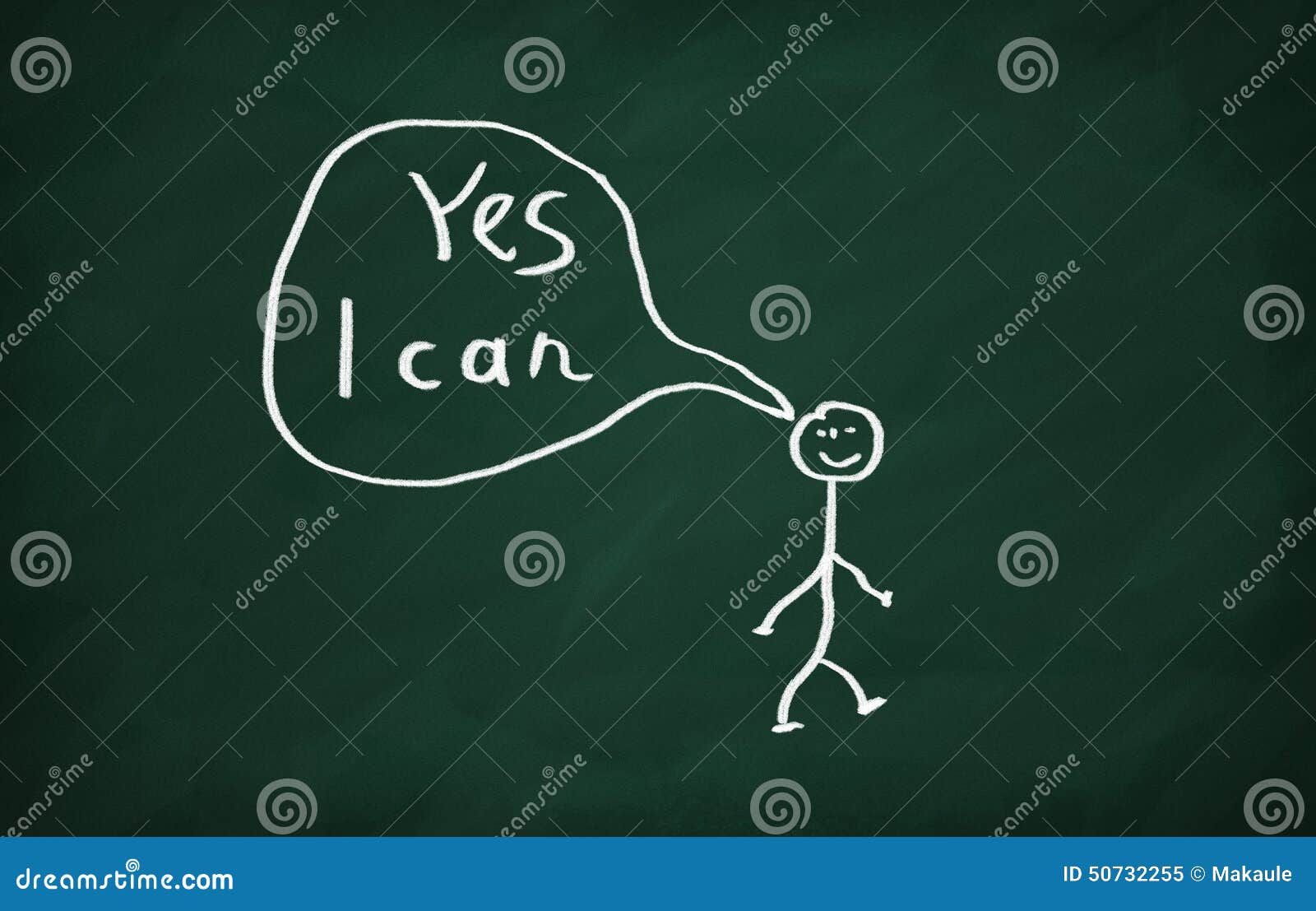 Yes I can stock illustration. Illustration of black, written - 50732255