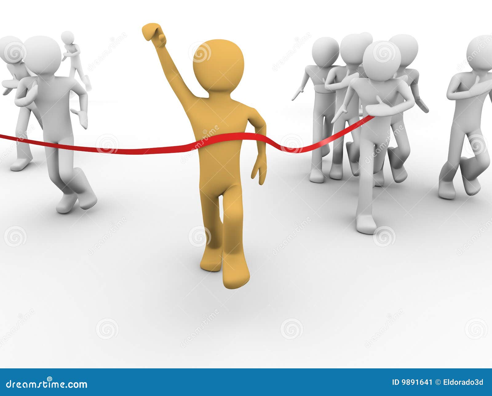 Yes! I'm the winner! stock image. Image of legatee, assign - 9891641