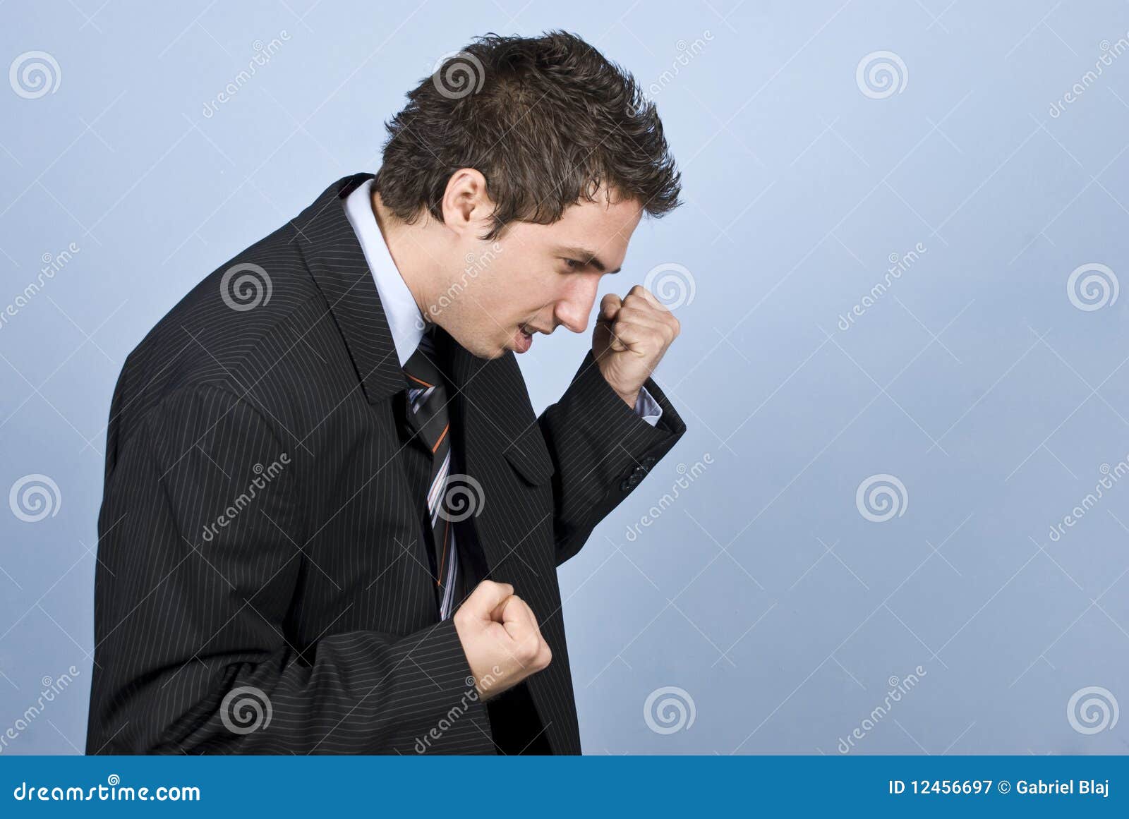 Yes!I won! stock image. Image of action, enjoying, facial - 12456697