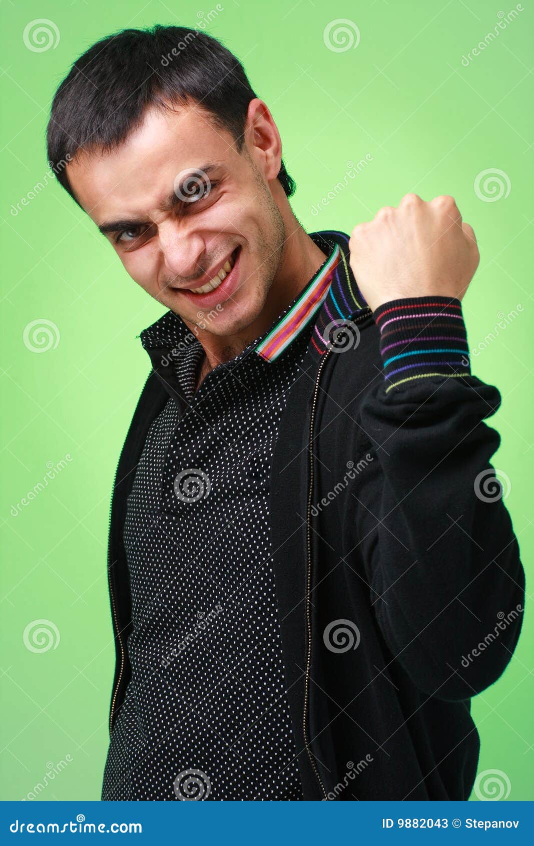 Yes man stock image. Image of gesturing, caucasian, adult - 9882043