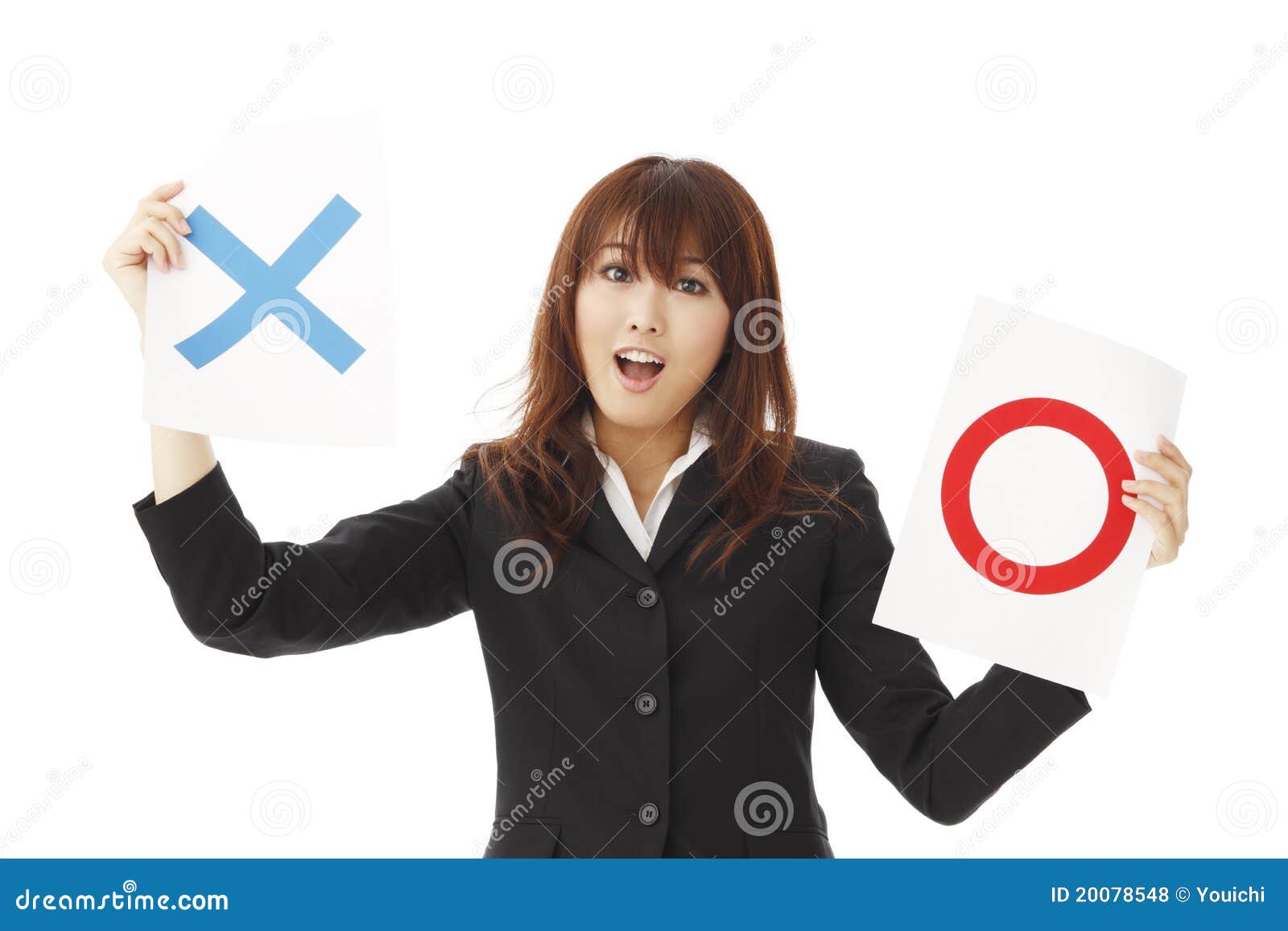 Yes or no stock photo. Image of korean, asian, acceptance - 20078548