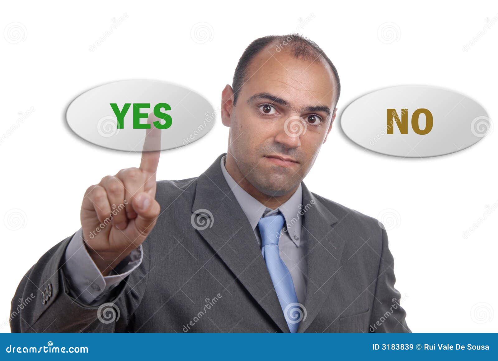 Yes no stock image. Image of design, press, finance, idea - 3183839