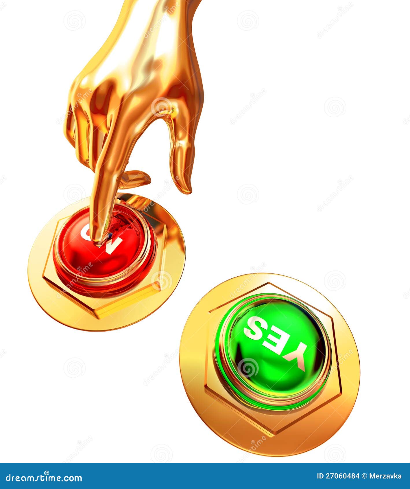 Yes and no buttons set stock illustration. Illustration of idea - 27060484