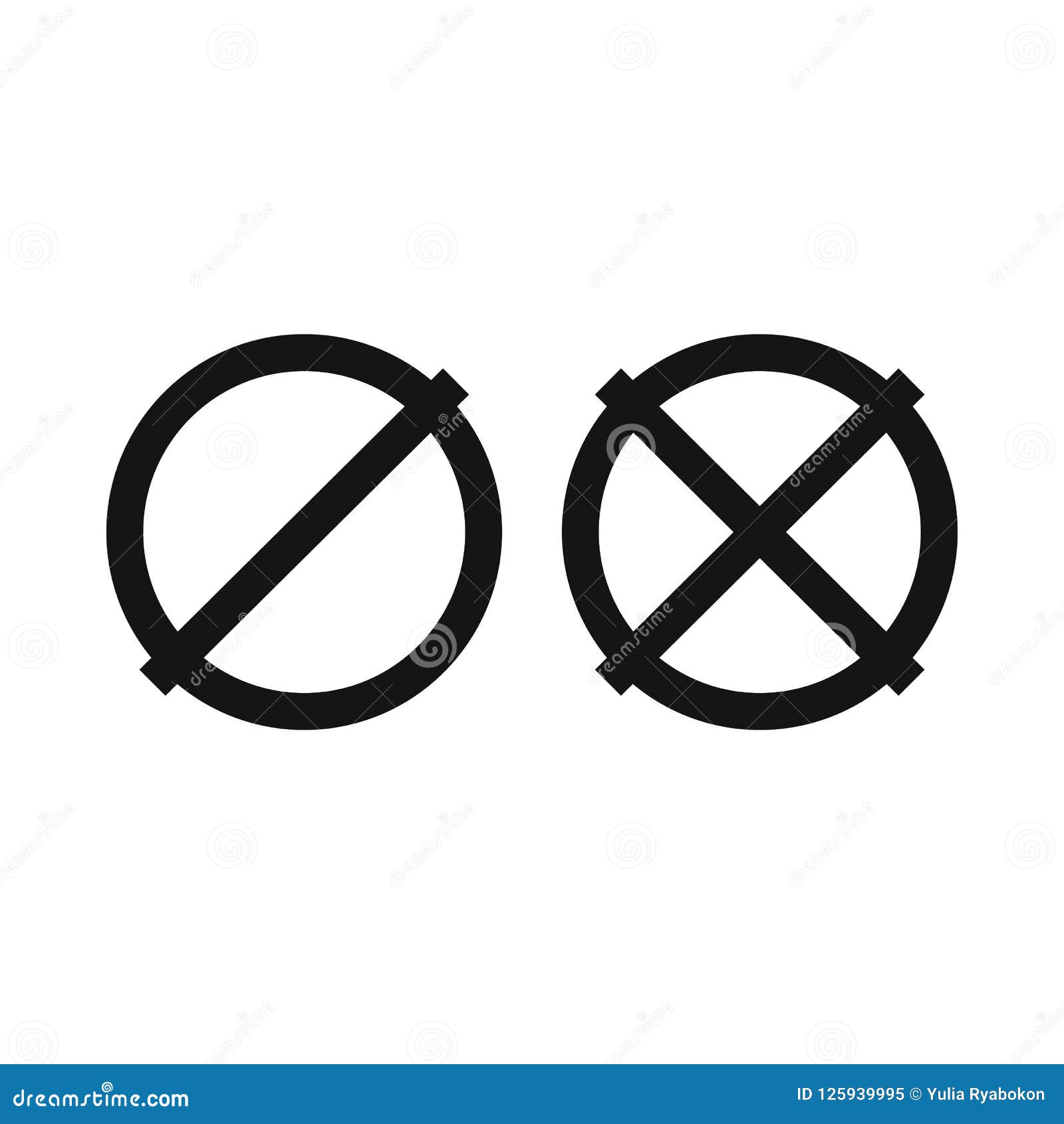 Yes No Check Marks Icon, Simple Style Stock Illustration - Illustration ... Yes No Check Marks Icon, Simple Style Stock Illustration - Illustration ...