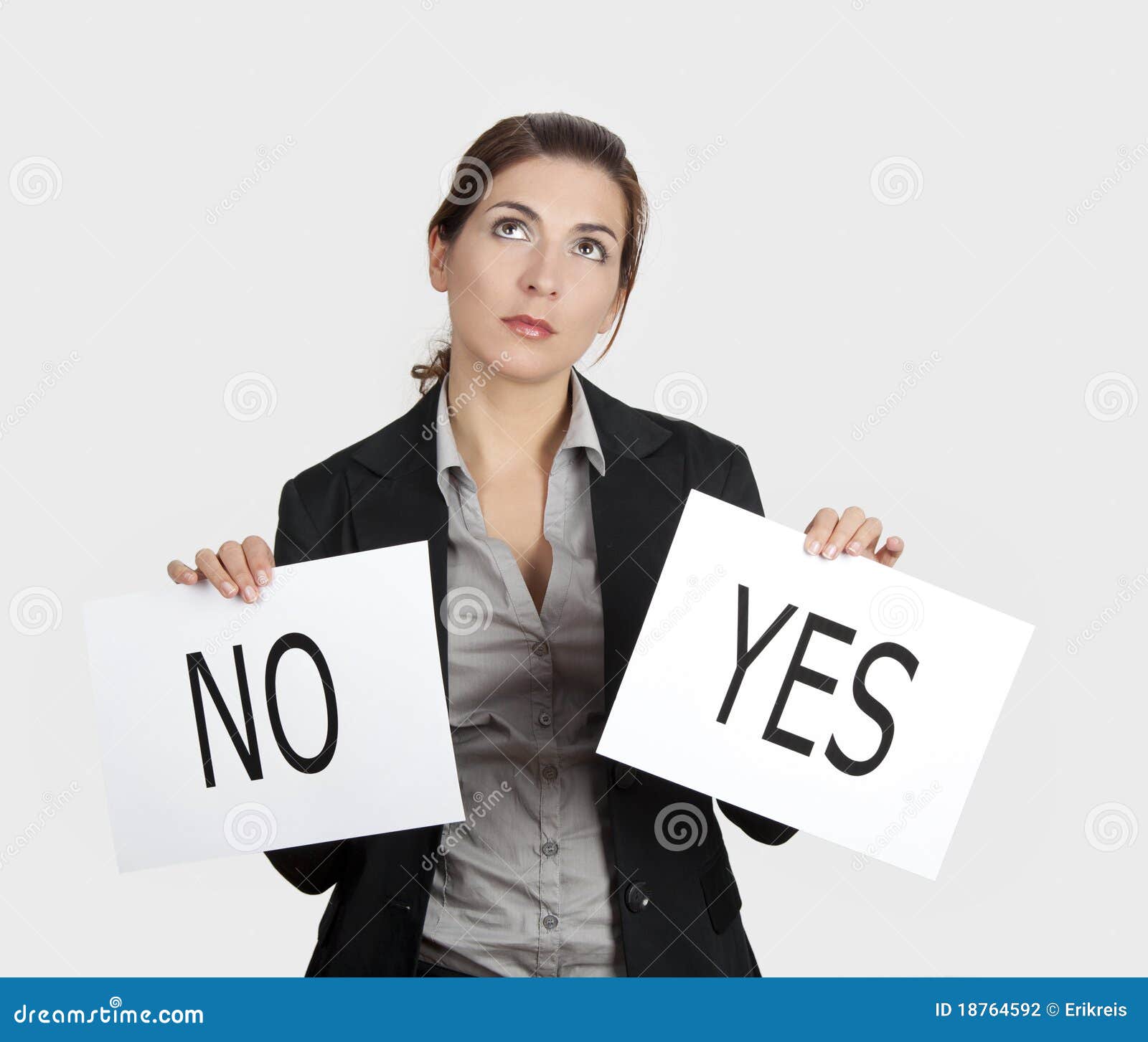 Yes or No choice stock photo. Image of business, choice - 18764592