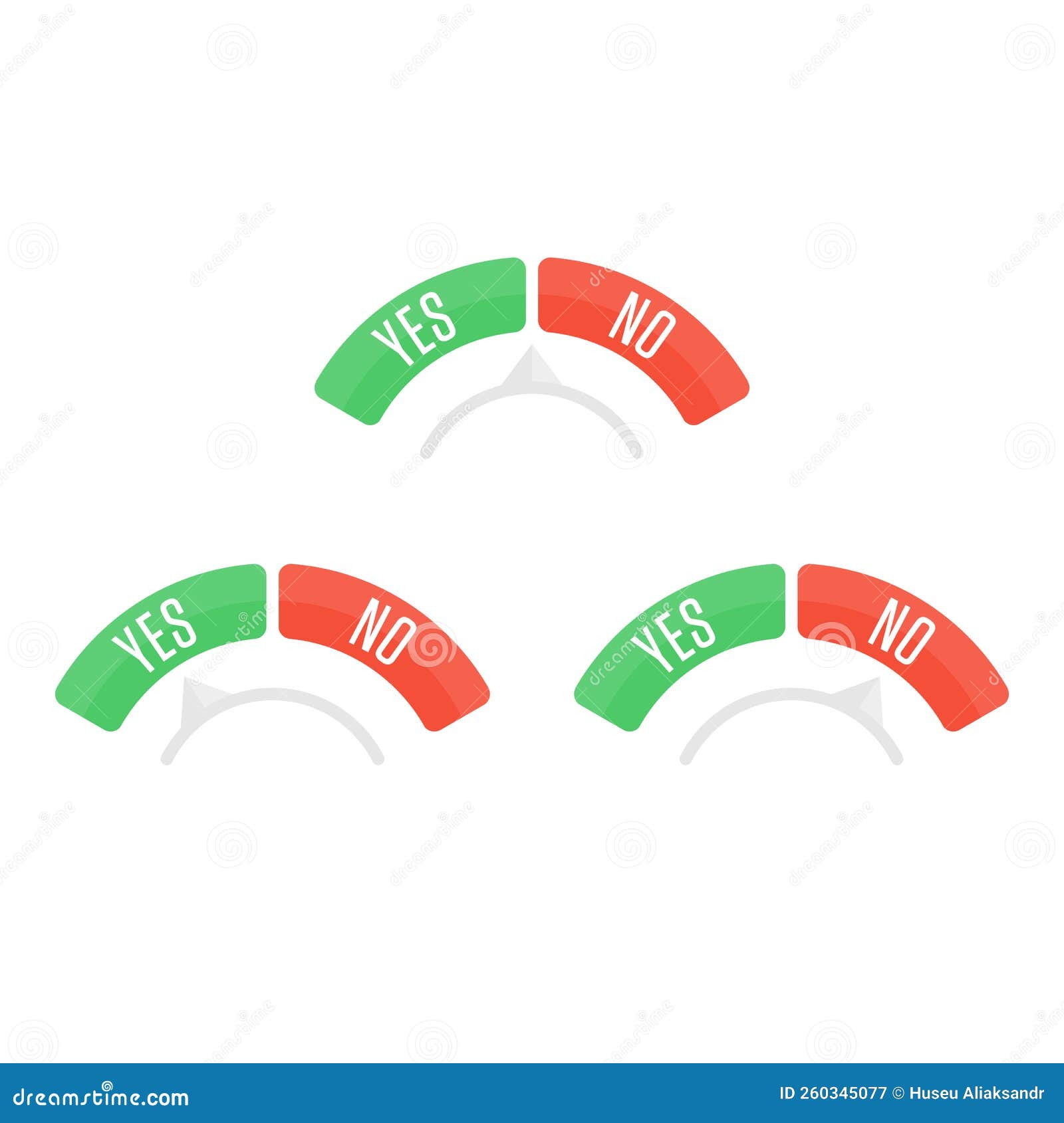 Yes and no choice. stock vector. Illustration of choice - 260345077 Yes and no choice. stock vector. Illustration of choice - 260345077