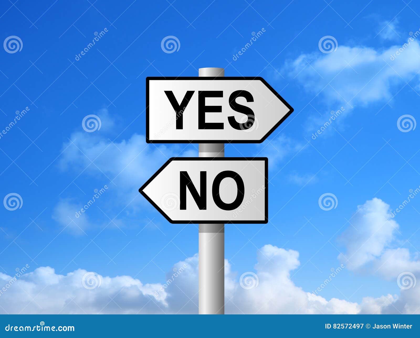 Yes No Sign stock image. Image of text, blue, choice - 82572497