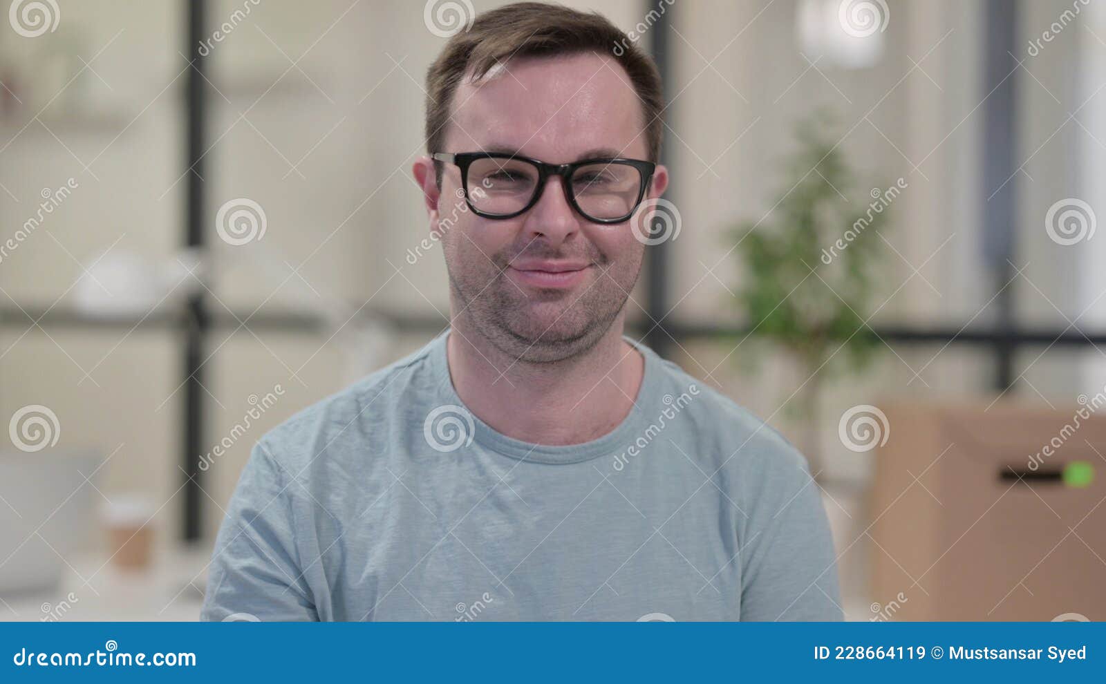 Yes Sign by Young Man Head Shake Stock Image - Image of trader, mission ...