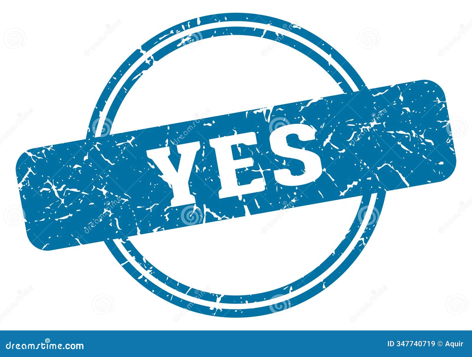 Yes stamp stock illustration. Illustration of transparent - 347740719