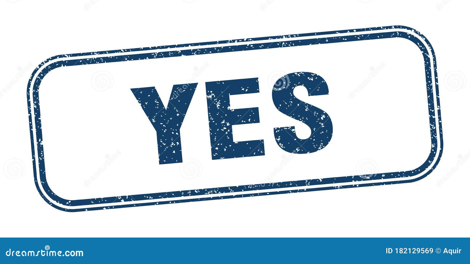 Yes Stamp. Yes Square Grunge Sign Stock Vector - Illustration of ...