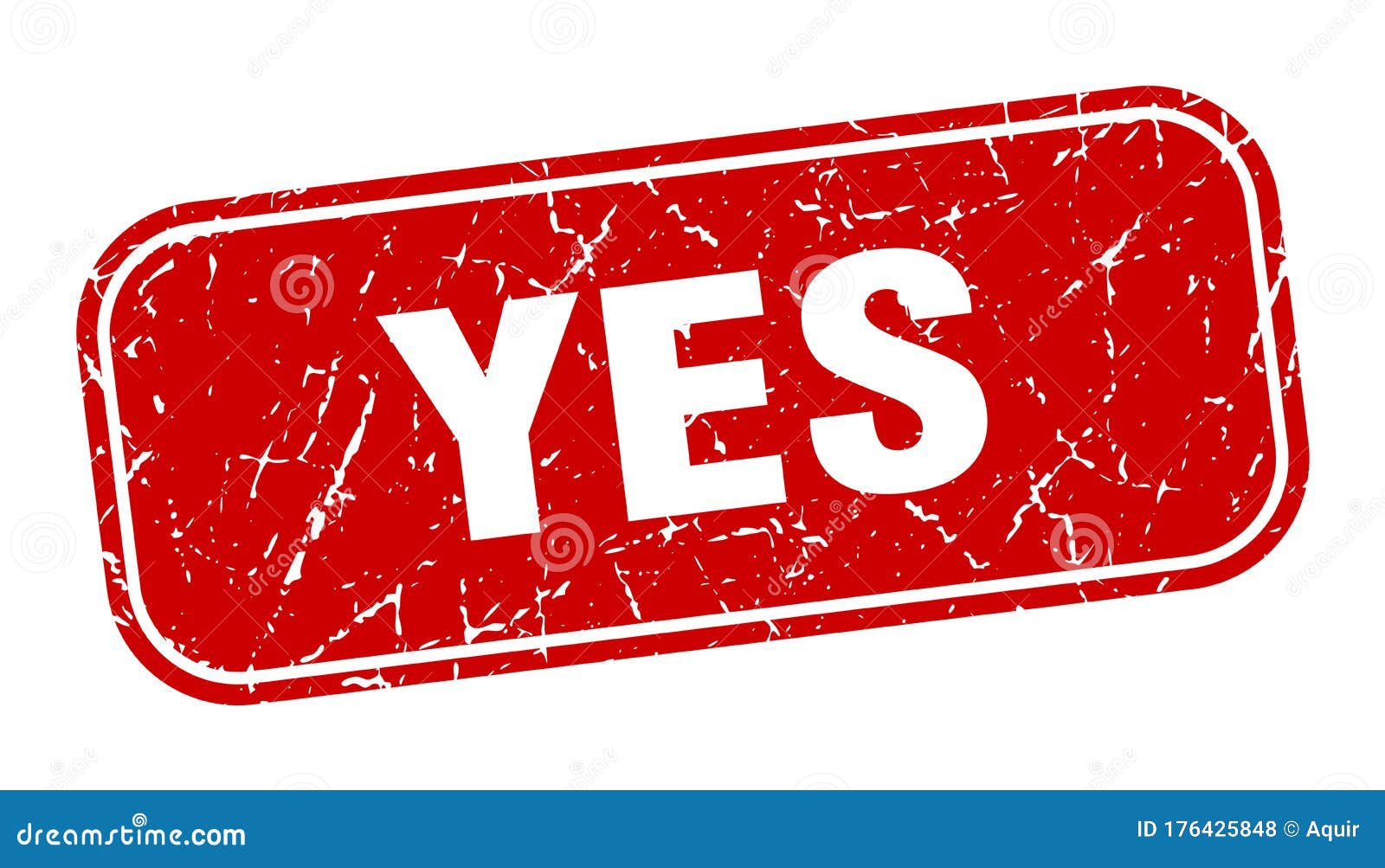 Yes Stamp. Yes Square Grungy Isolated Sign Stock Vector - Illustration ...