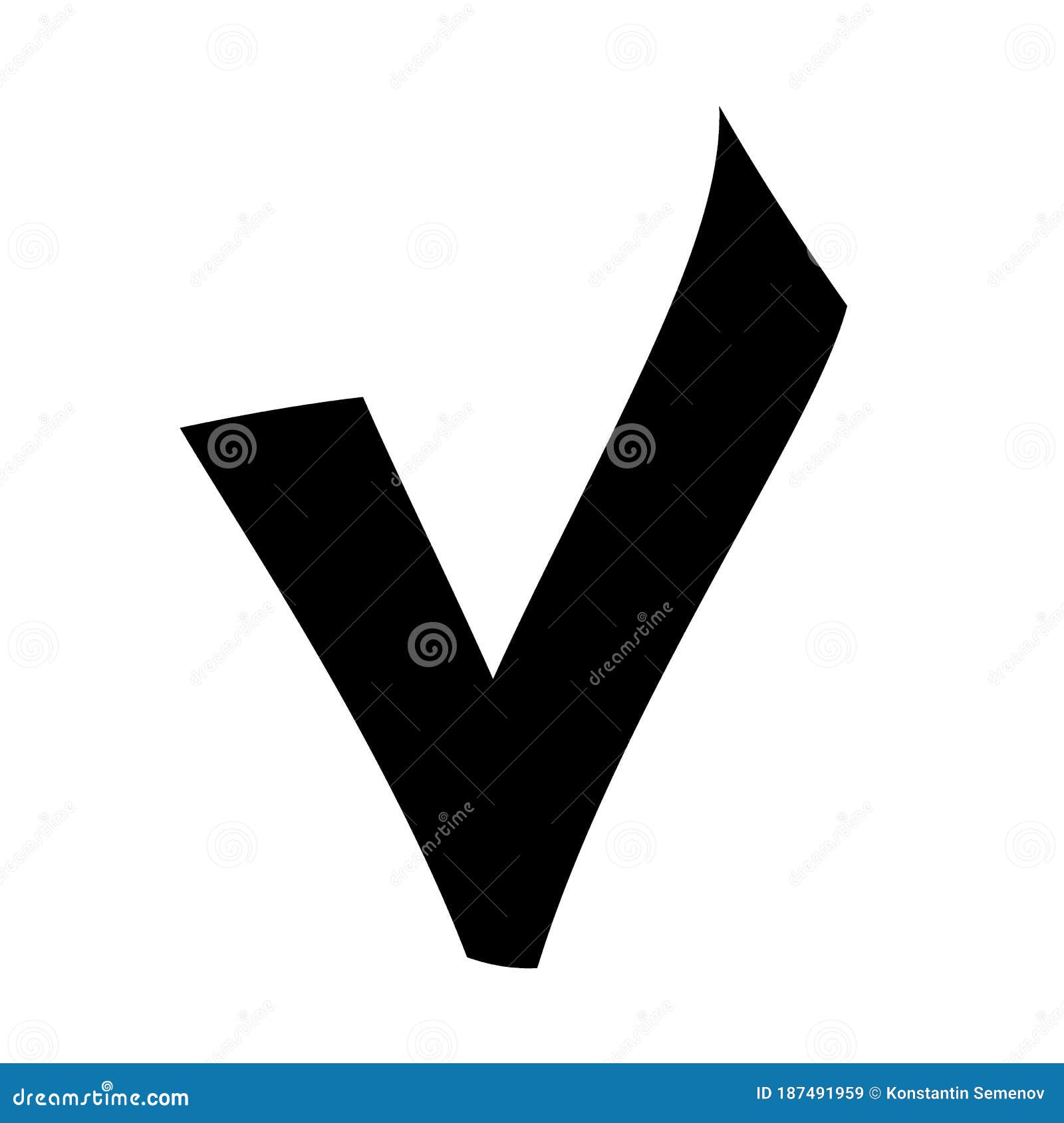 Yes symbol icon stock illustration. Illustration of choosing - 187491959